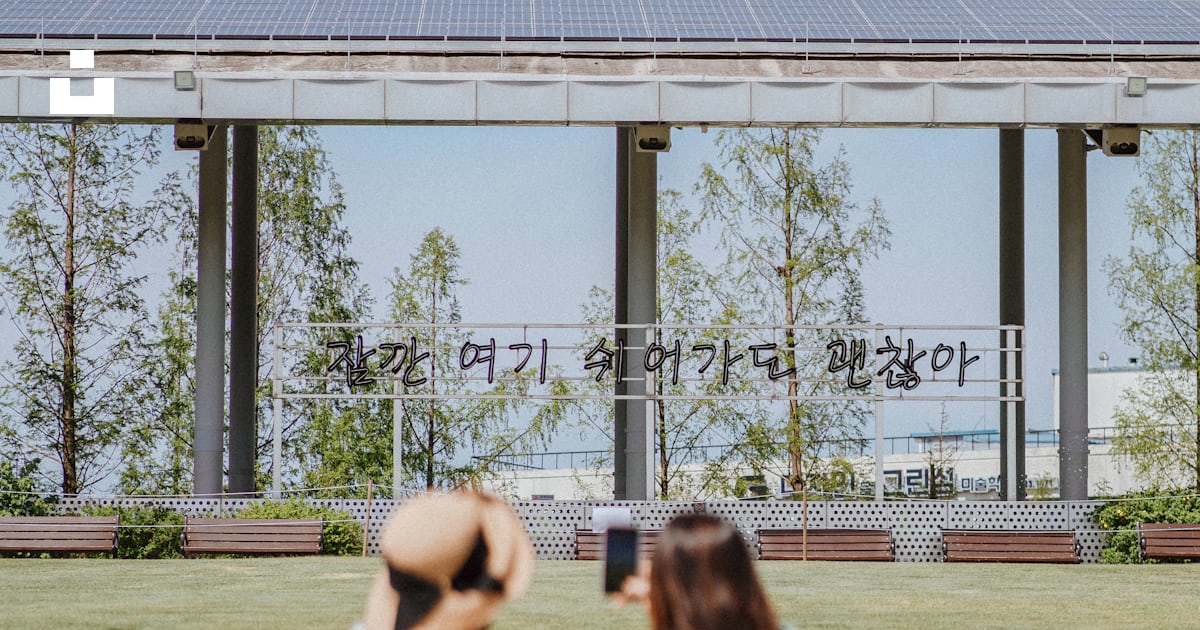 건물 앞 잔디밭에 앉아 있는 두 여자 사진 Unsplash의 무료 사진 이미지