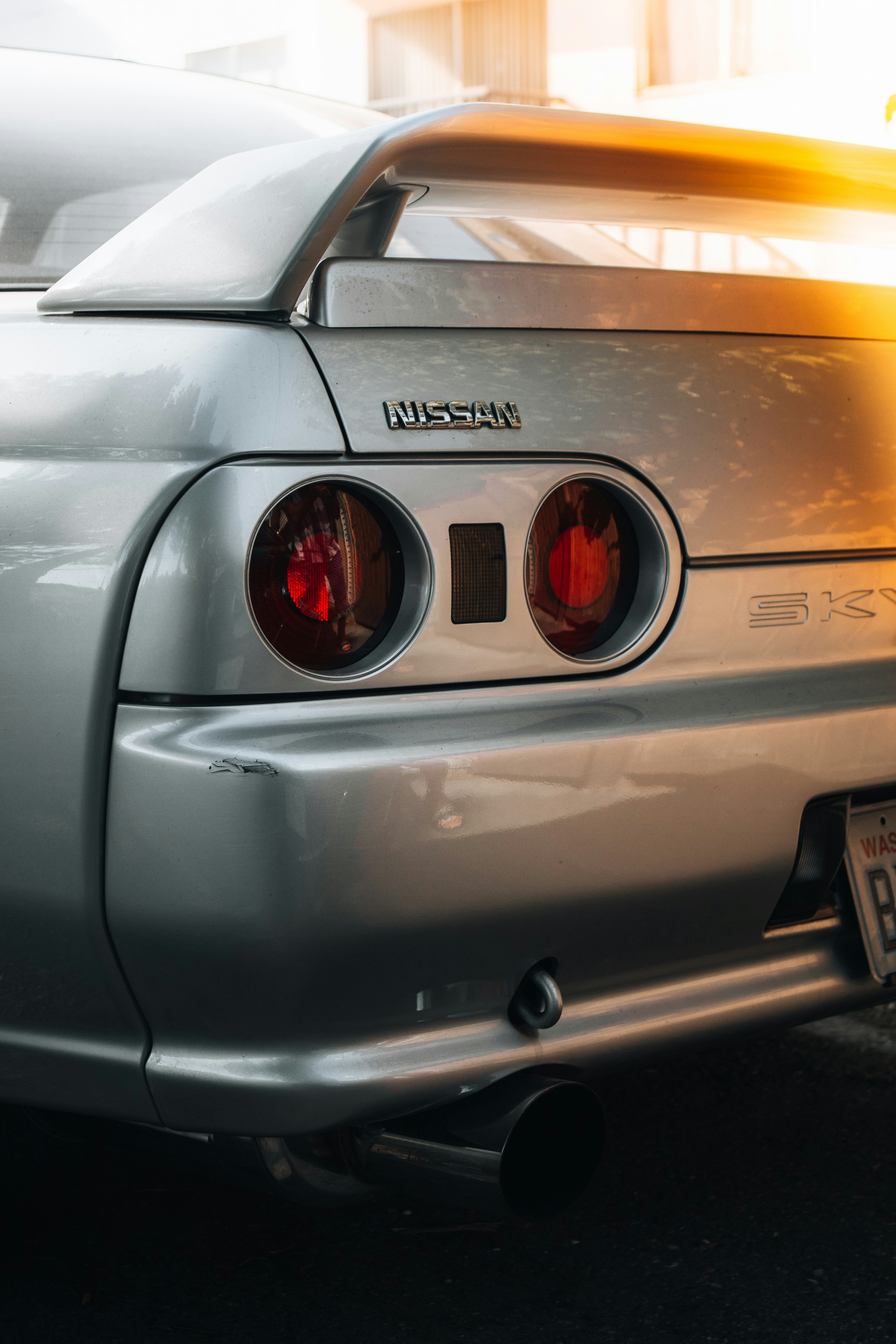 A close up of the rear end of a car photo – Free Wallpaper Image on ...