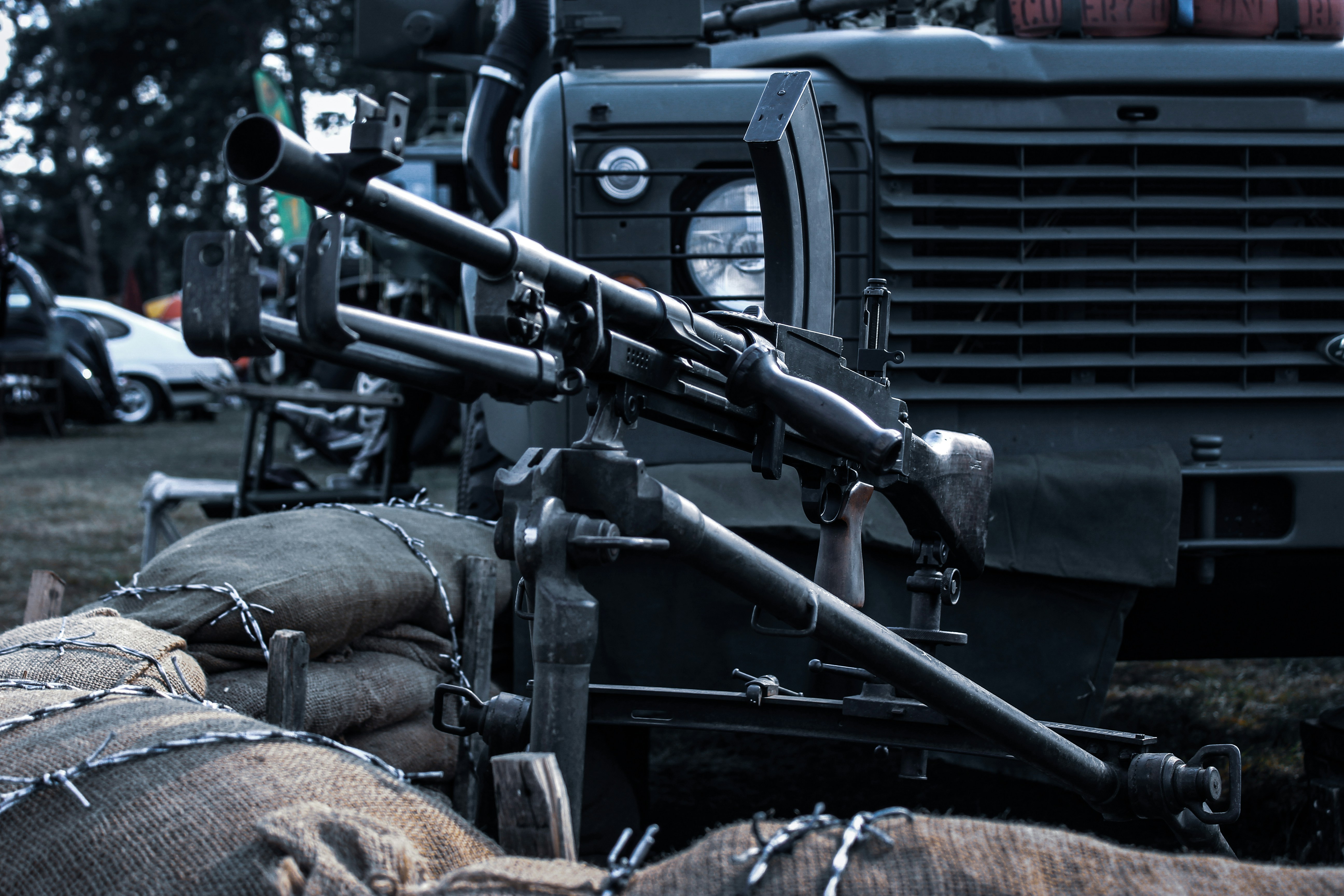 A couple of trucks parked next to each other photo – Free Sandringham ...