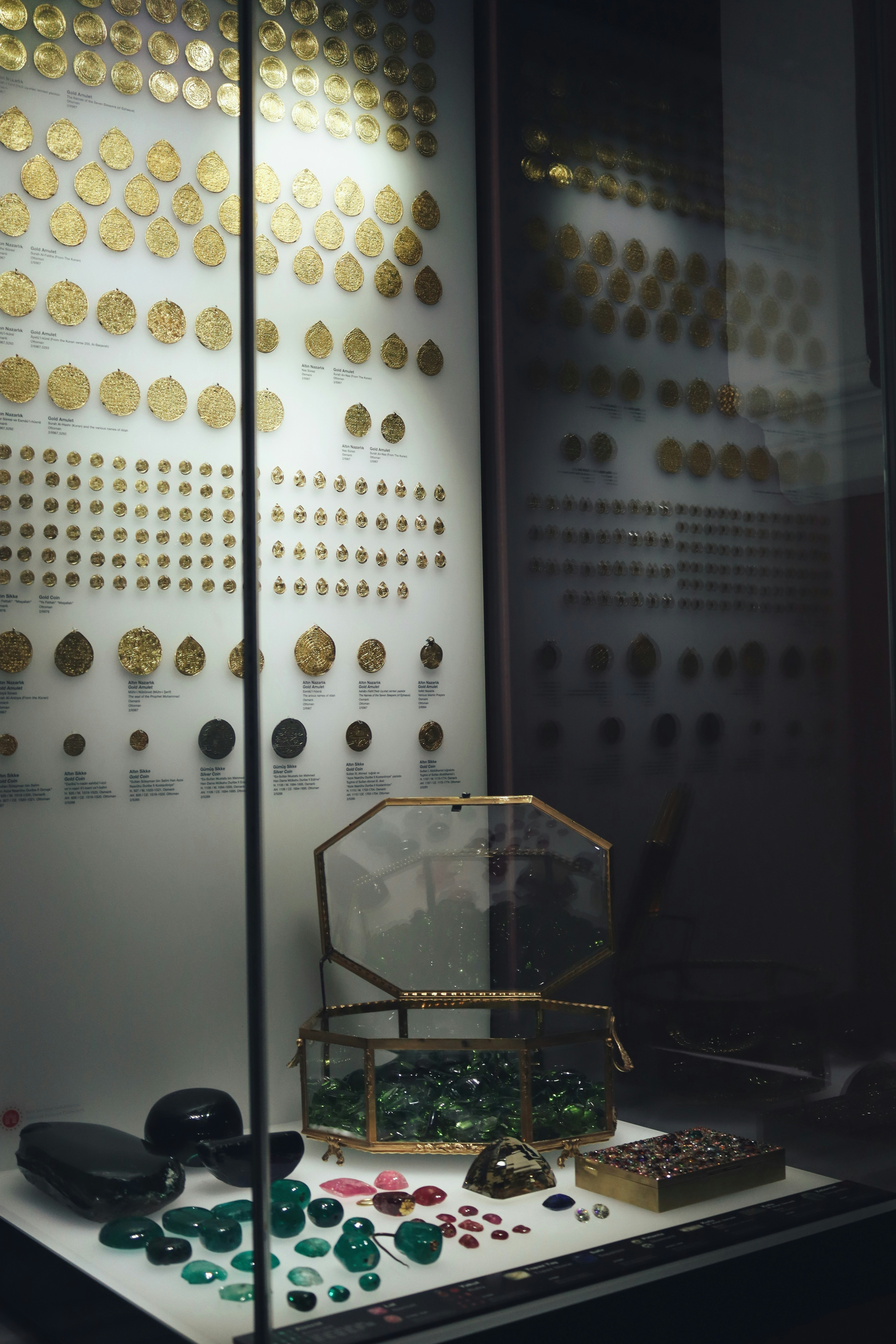Vault of Glow: Ancient Coins and Jewelry under Glass