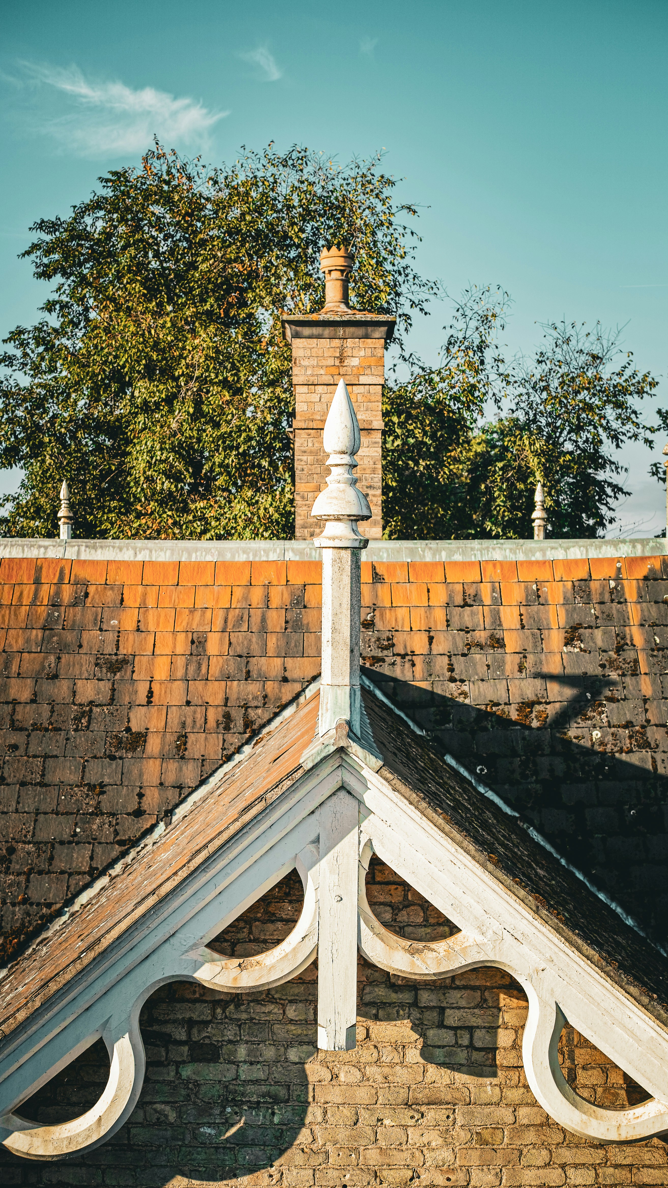 A roof with a weather vane on top of it photo – Free Aligned Image on ...