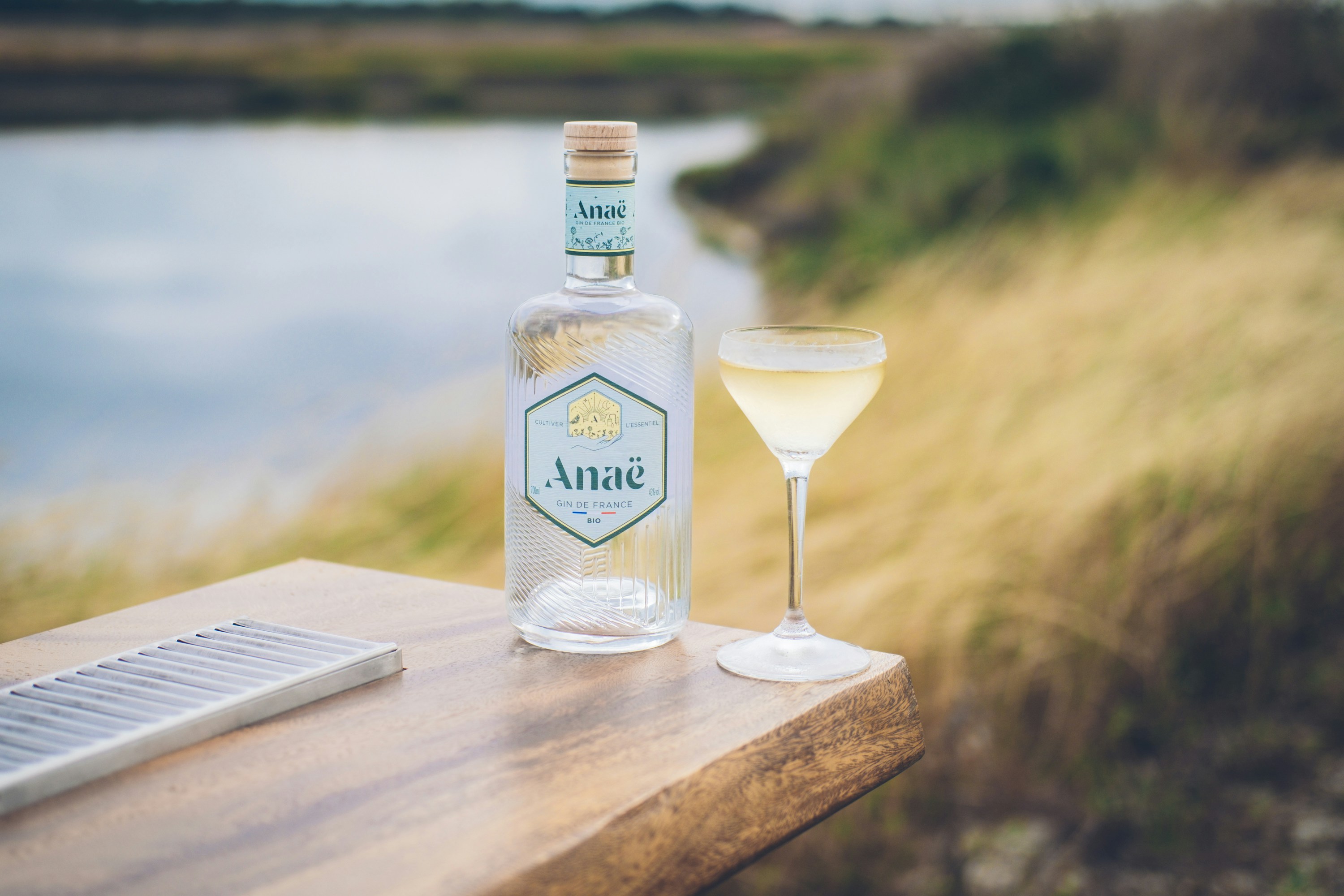 Une bouteille de vin et un verre sur une table photo – Photo Martini sec Gratuite sur Unsplash