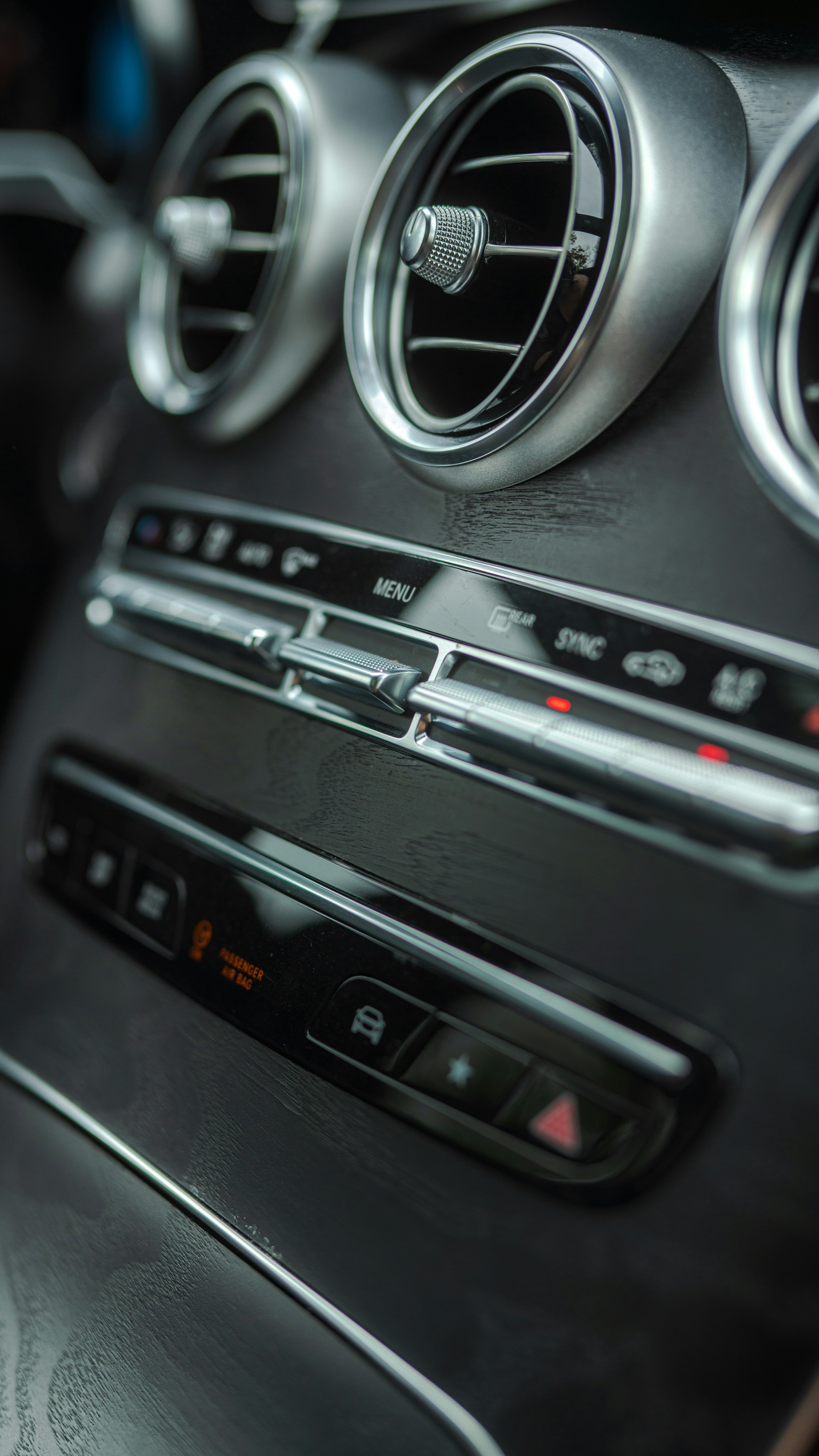 A close up of a car's dashboard controls photo – Free Car wallpapers 4k ...