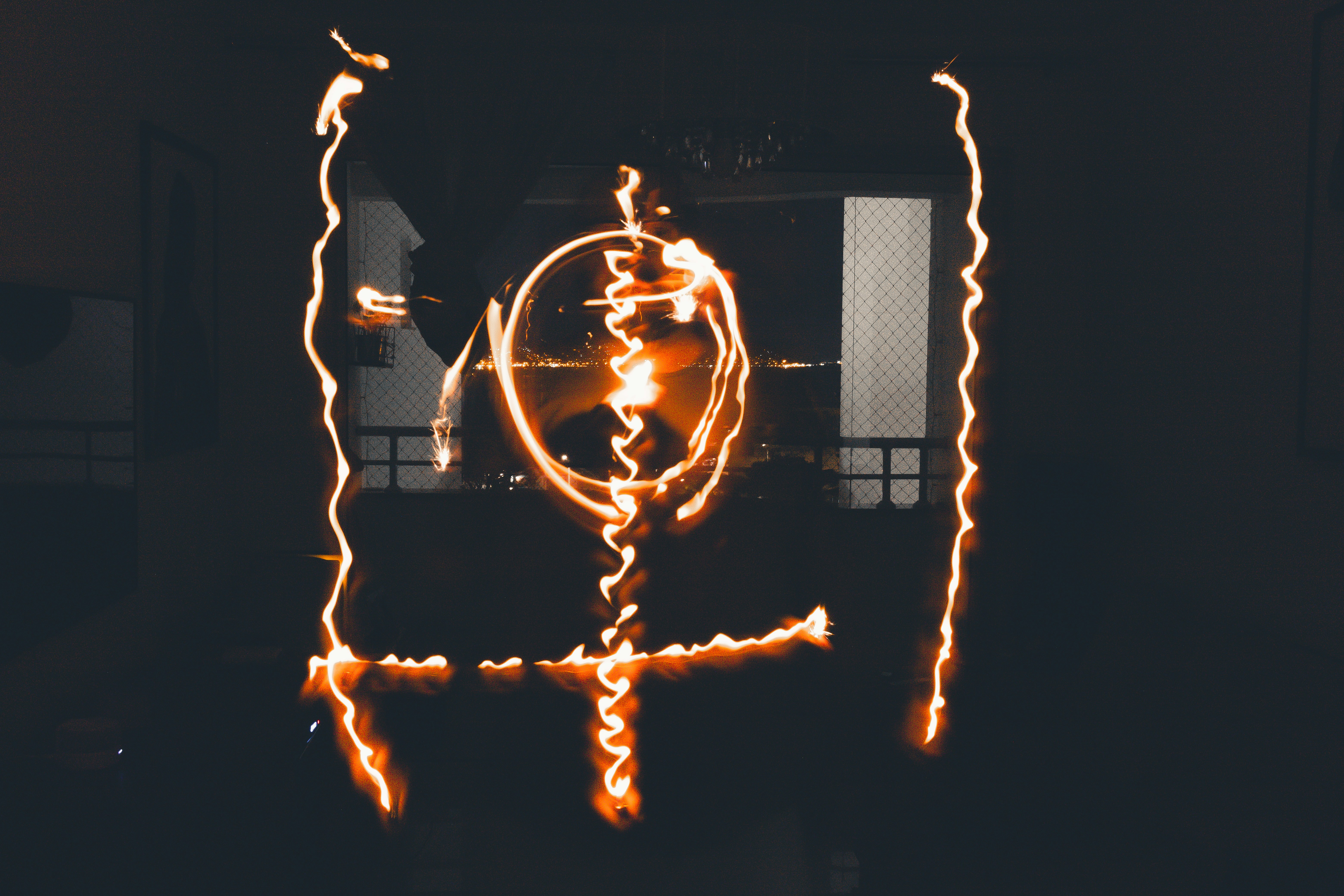 Orbital Ringcraft in a Shadowed Studio