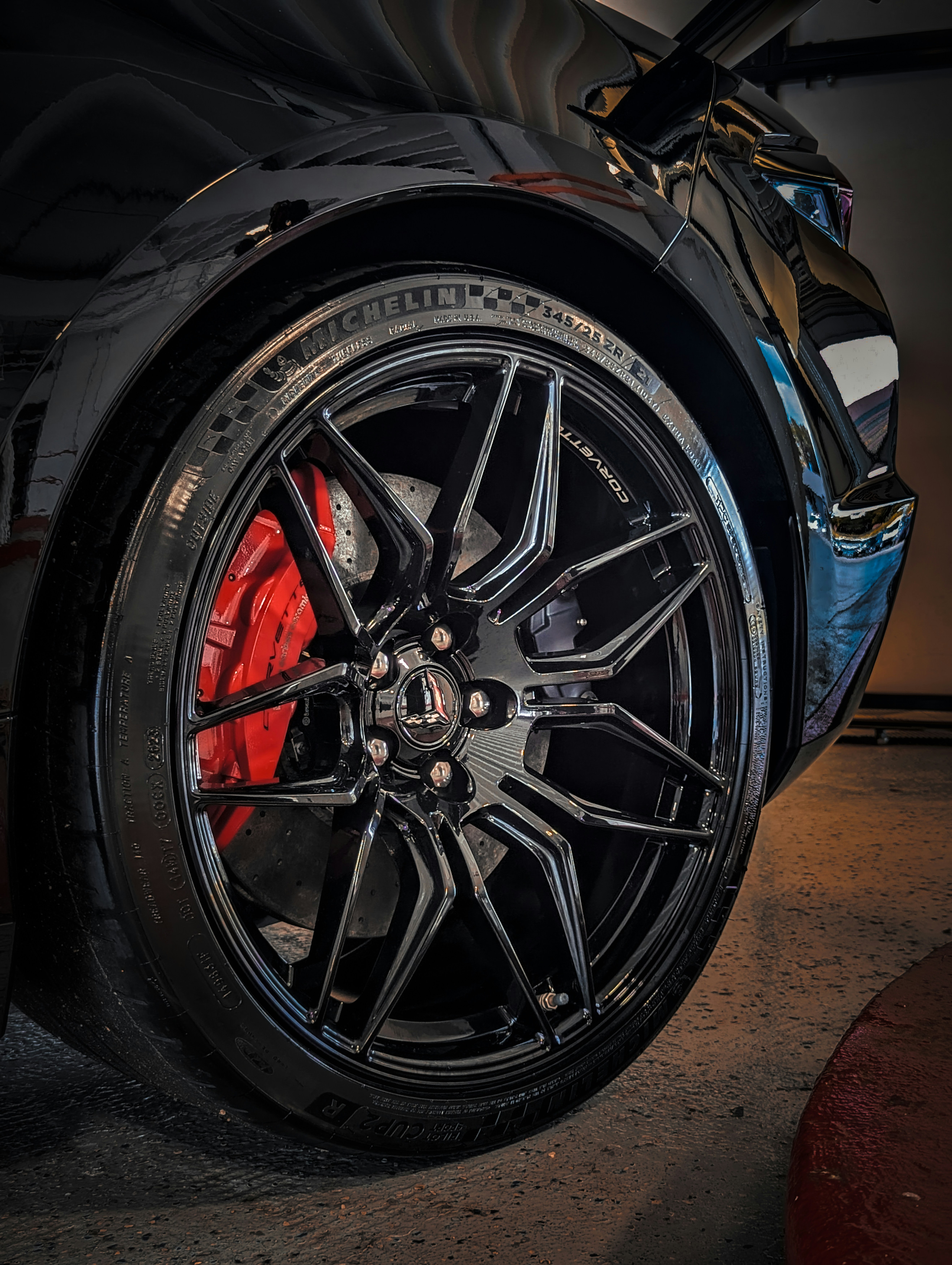A close up of a tire on a sports car photo – Free Alloy wheel Image on ...