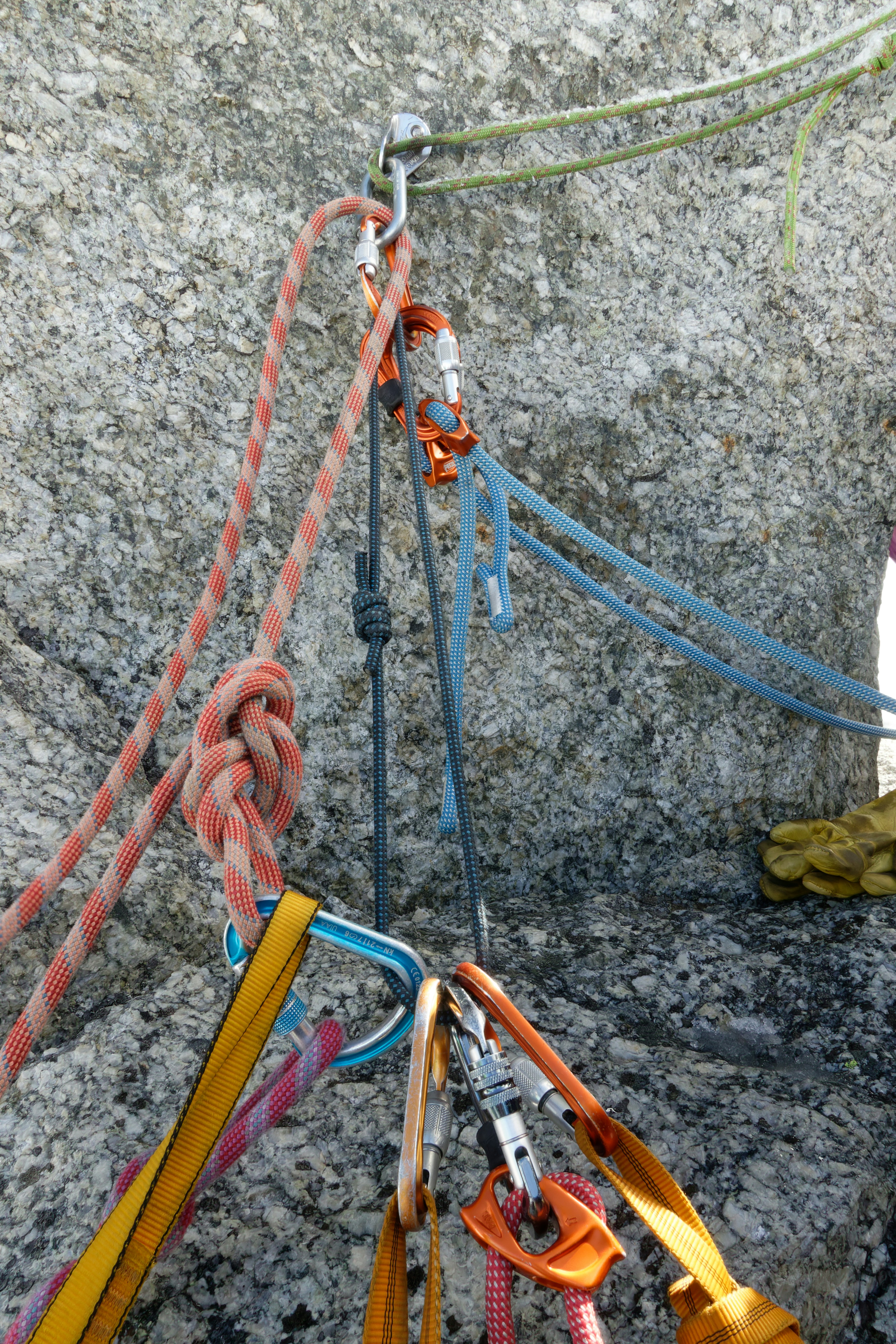 Convergence at the Granite: Ropes, Carabiners, and Anchors