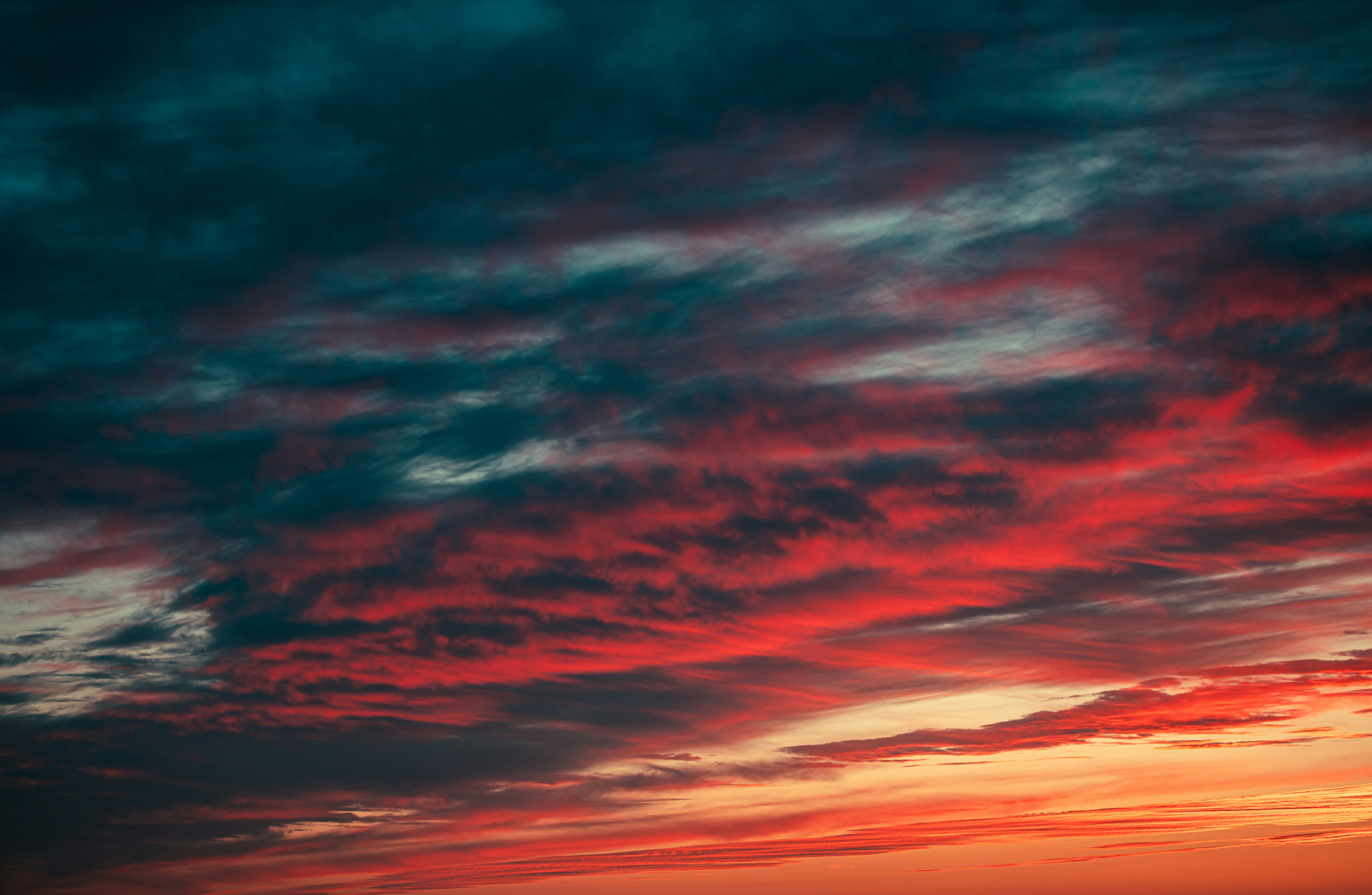 A red and blue sky with some clouds photo – Free Assilah Image on Unsplash