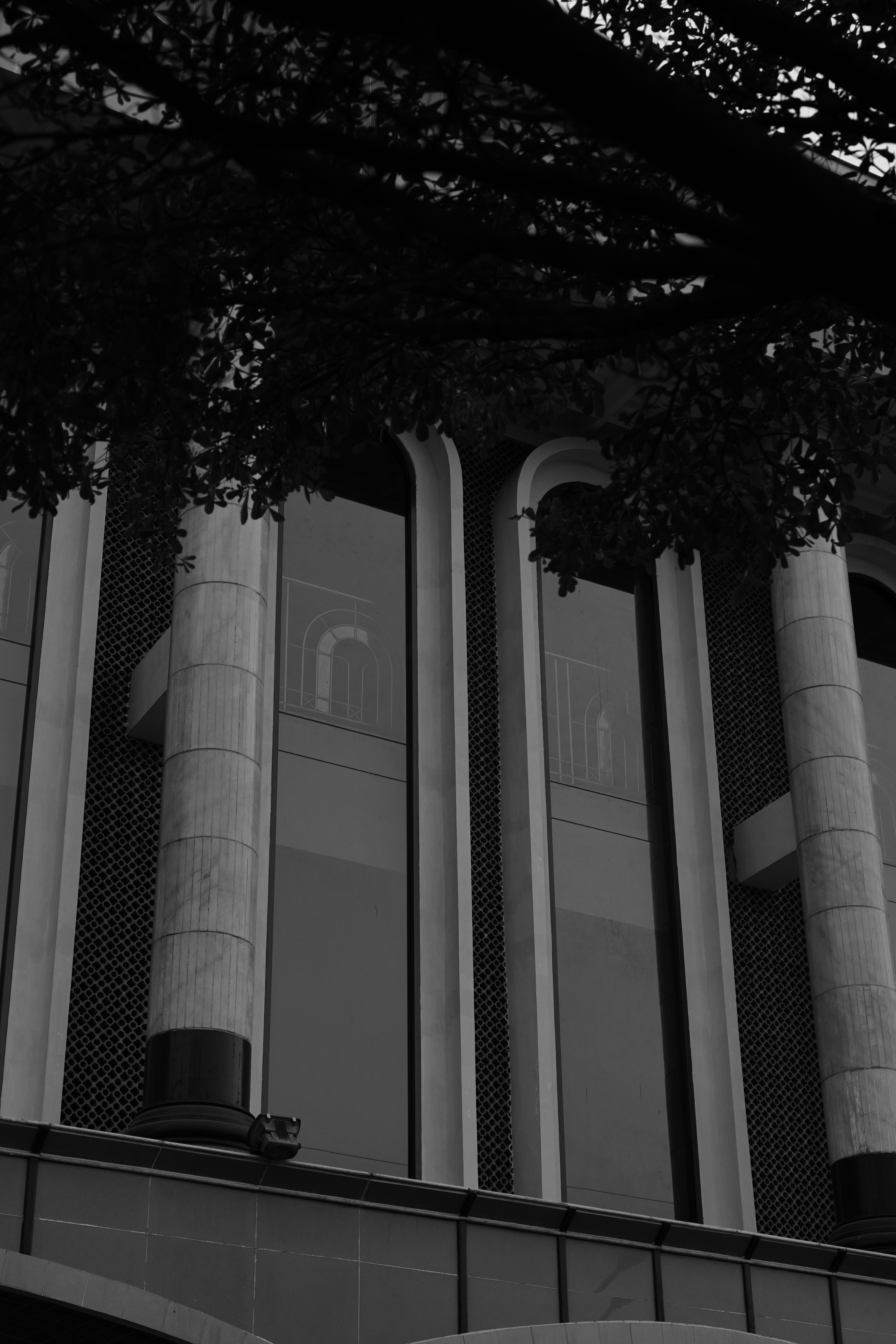 Architectural Elegance in Monochrome