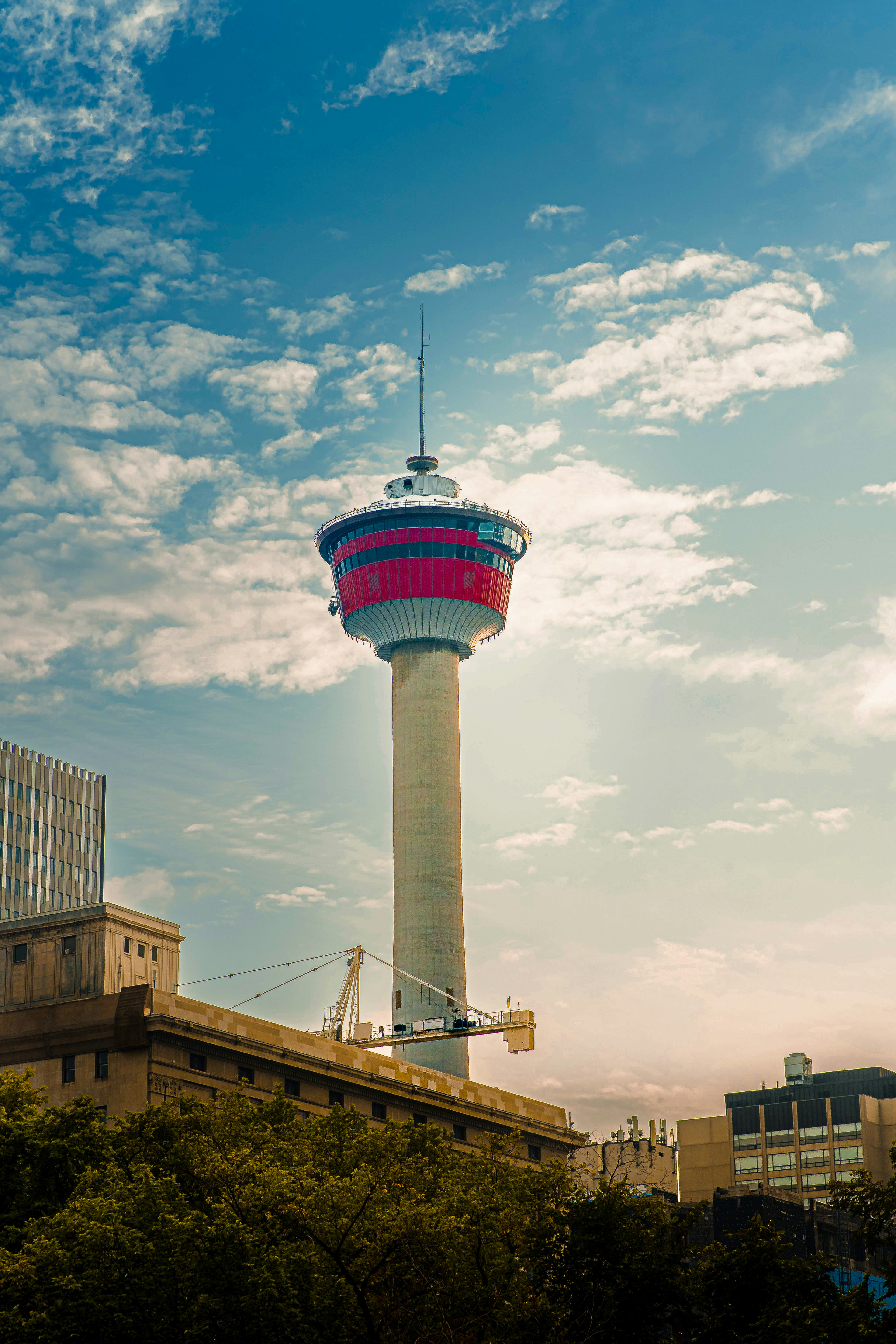A very tall tower with a sky background photo – Free Building Image on ...