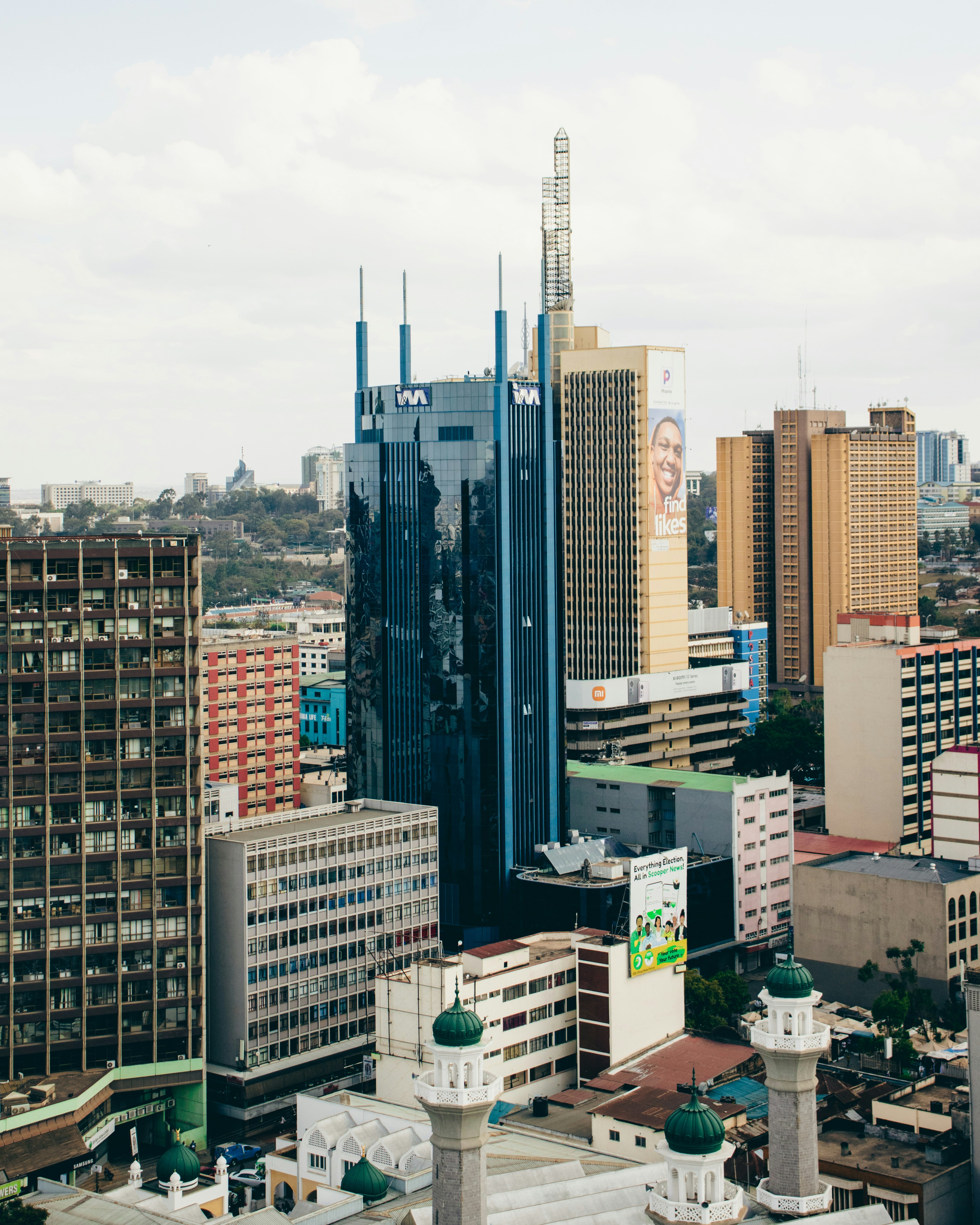 A view of a city with tall buildings photo – Free Nairobi Image on Unsplash