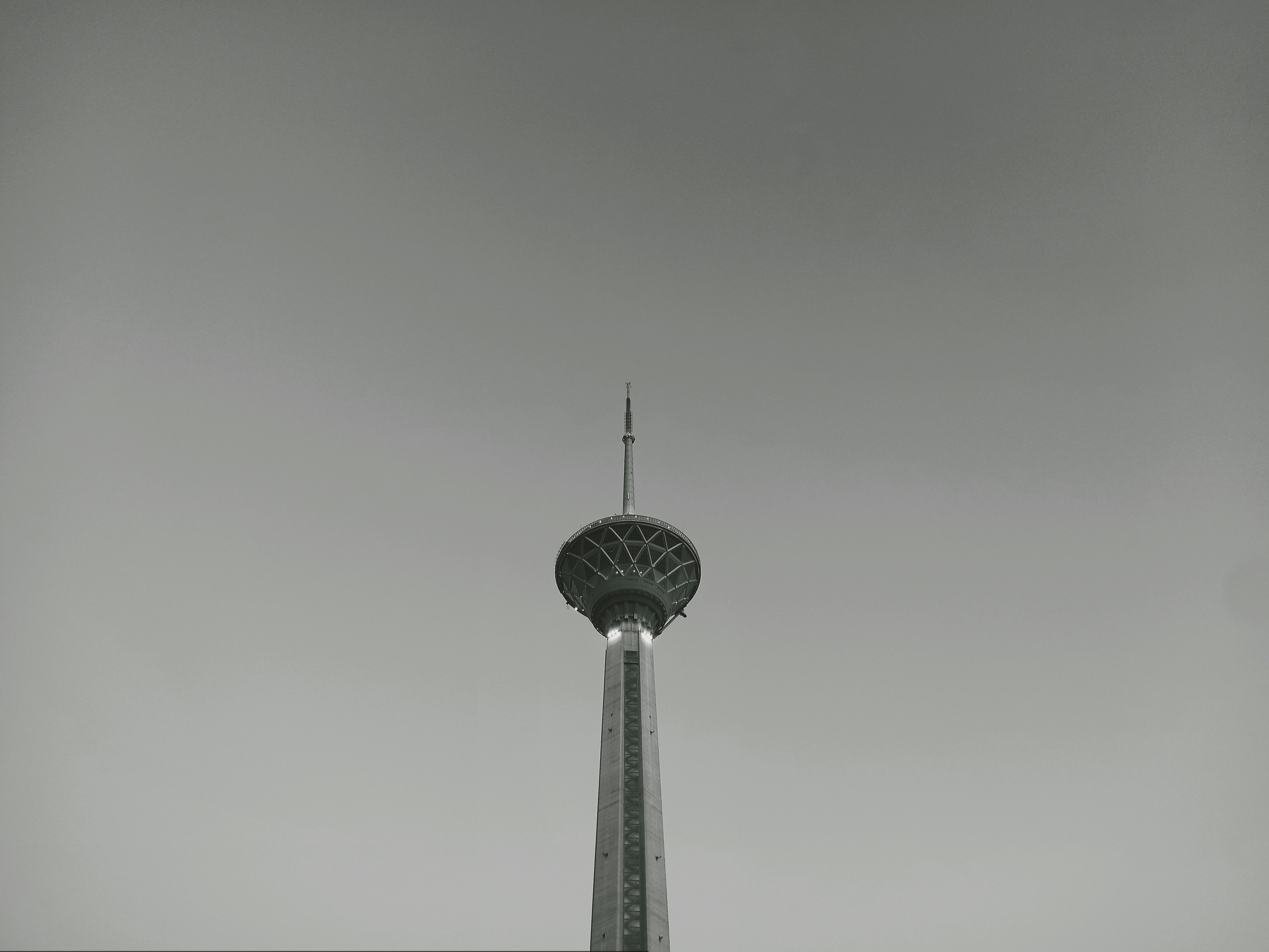 Milad Tower (Milad : Birth) is a multipurpose tower in Tehran, Iran. This tower is the sixth tallest tower and the first telecommunication tower in the world in terms of the surface area of the upper structure, the tallest tower in Iran and the twenty-fourth tallest standing tower in the world. The construction of this tower lasted about 11 years and 7 months