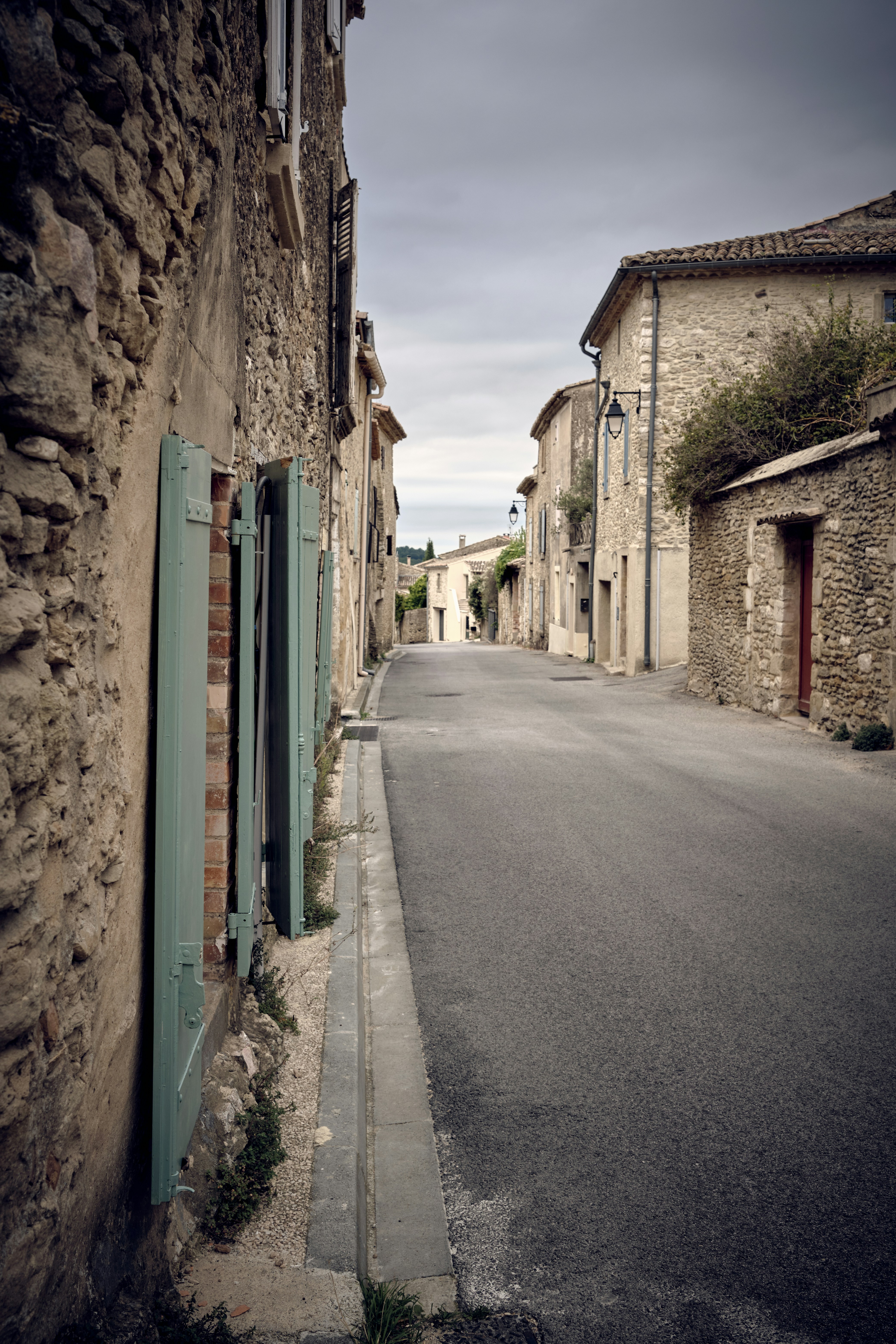 An empty street in a small village photo – Free 30700 vallabrix Image ...