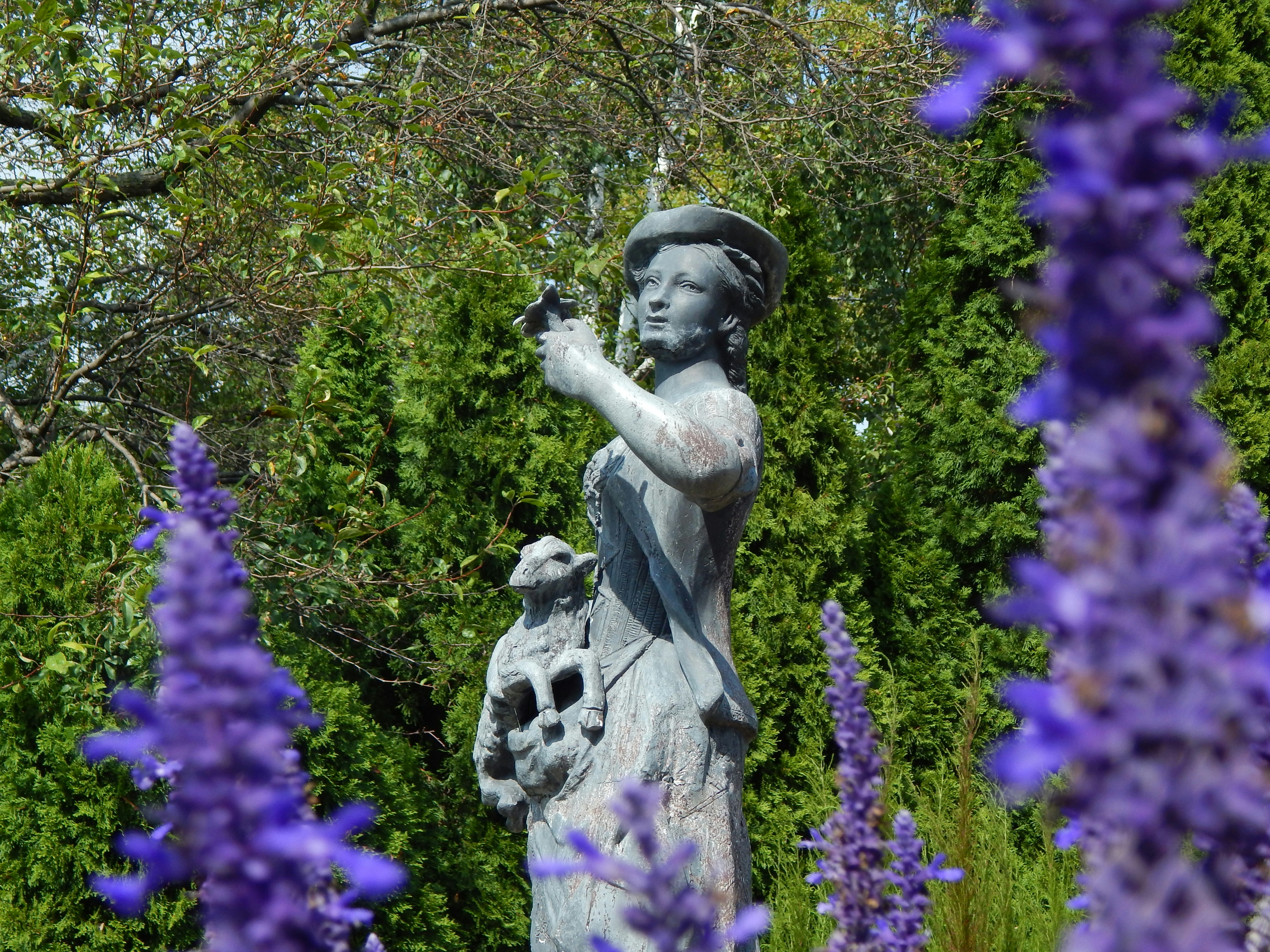 Guardian of the Garden: A Tribute in Stone