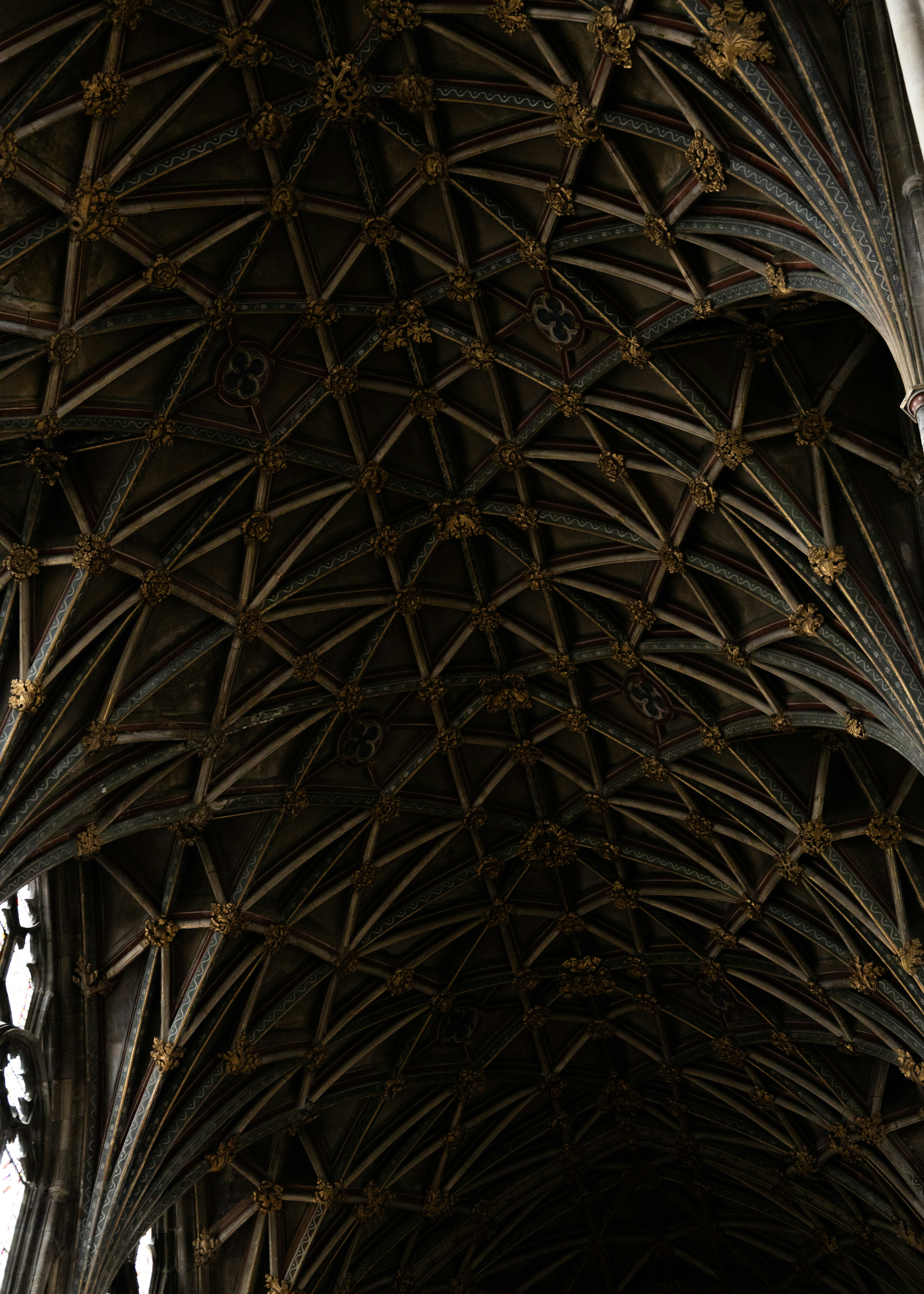 Ribbed Vaults in Shadow: Convergence of Stone and Light