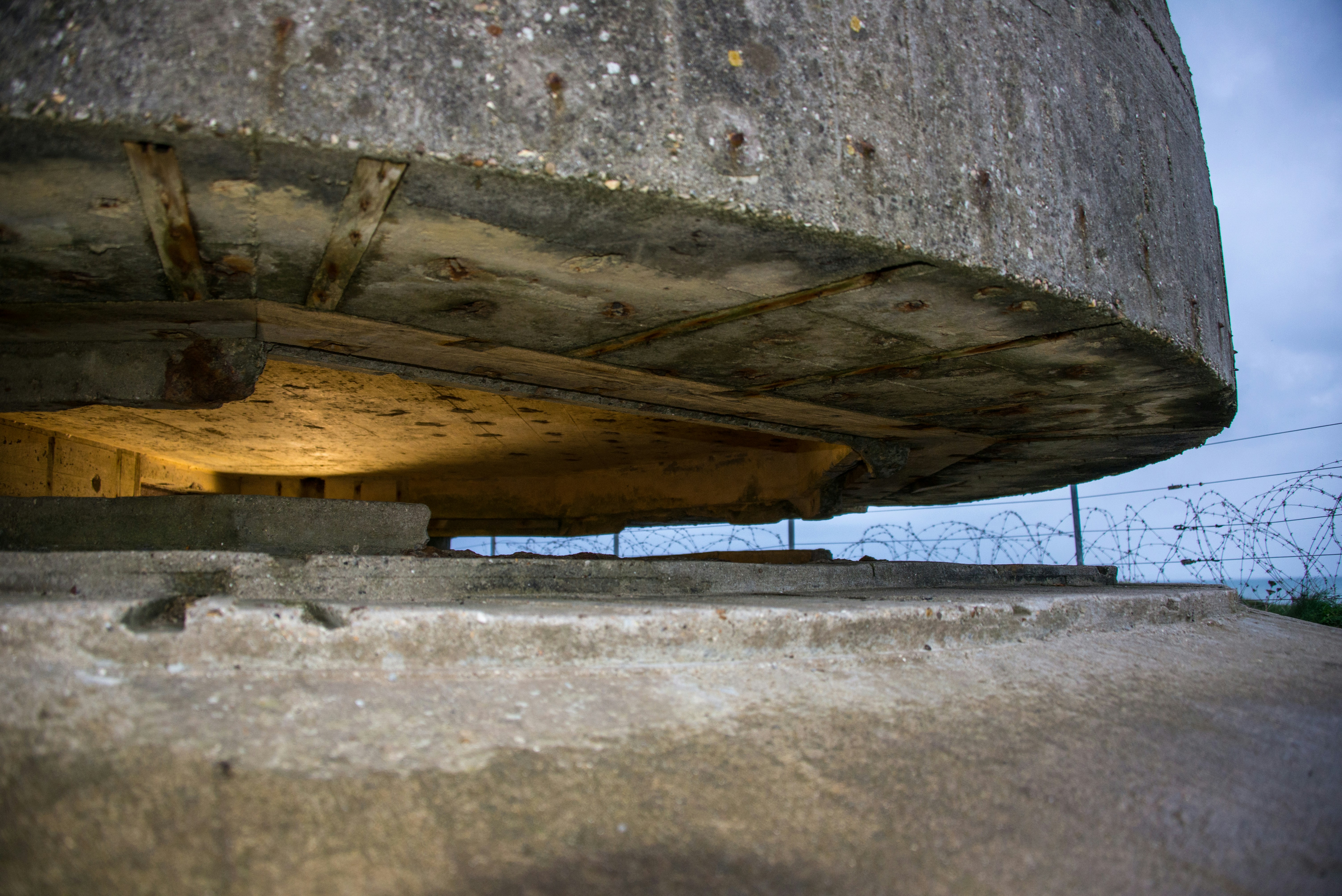 Underbelly of a Concrete Sentinel