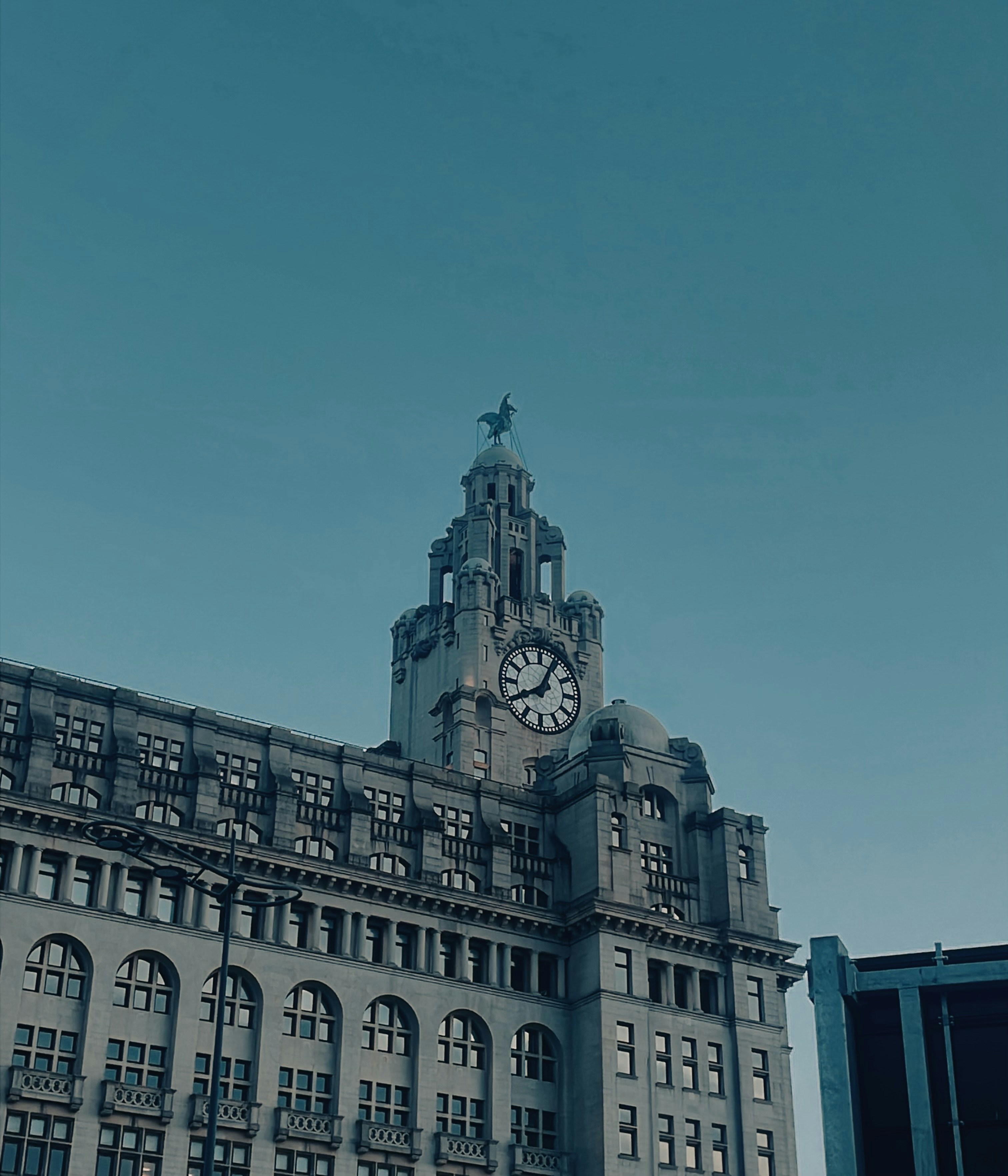 Majestic Tower Under a Clear Sky