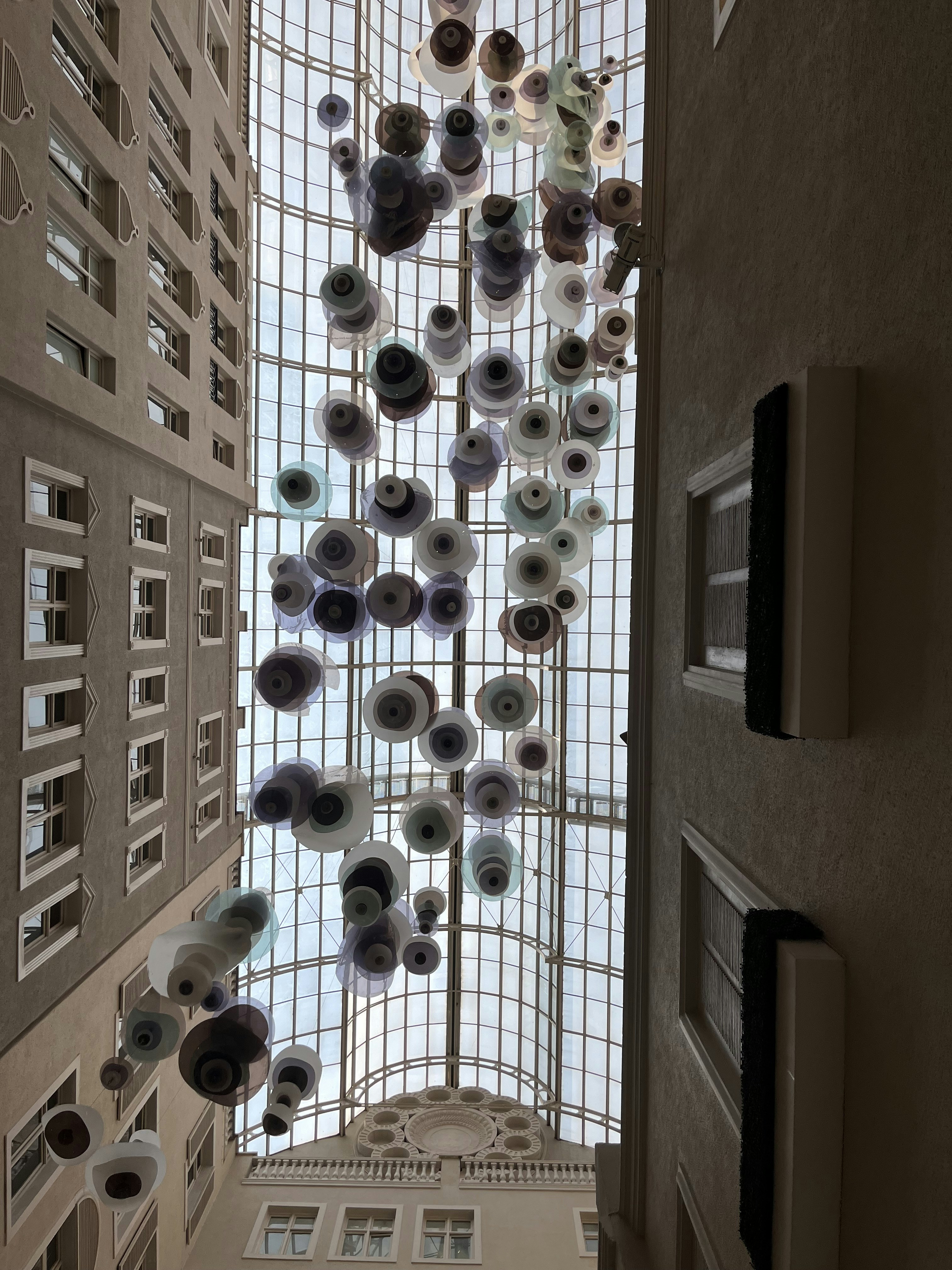 Circles in the Sky: Atrium Ceiling of Floating Orbs