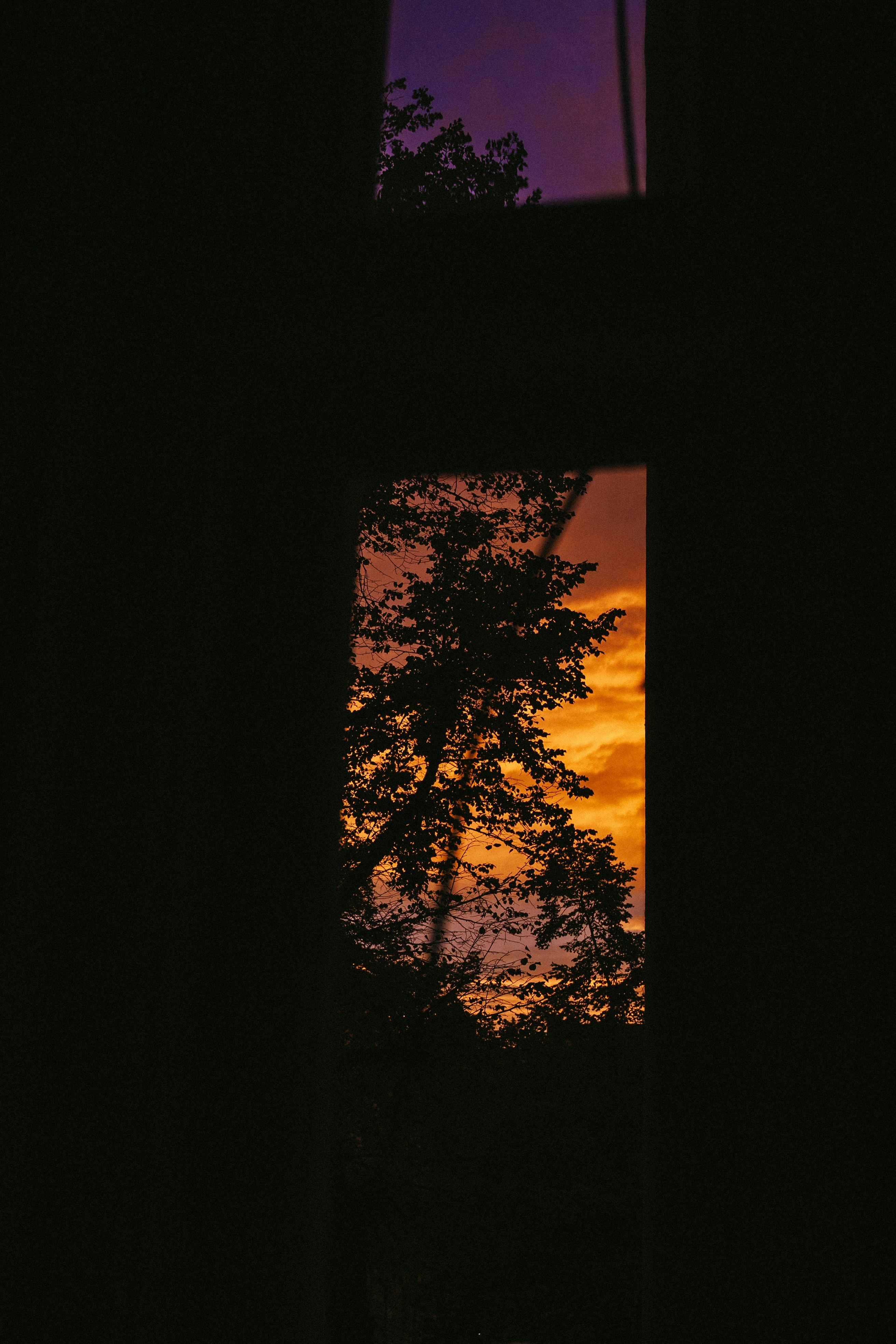 A golden sunset from a tiny window in an old apartment in Berlin.Matt Mutlu