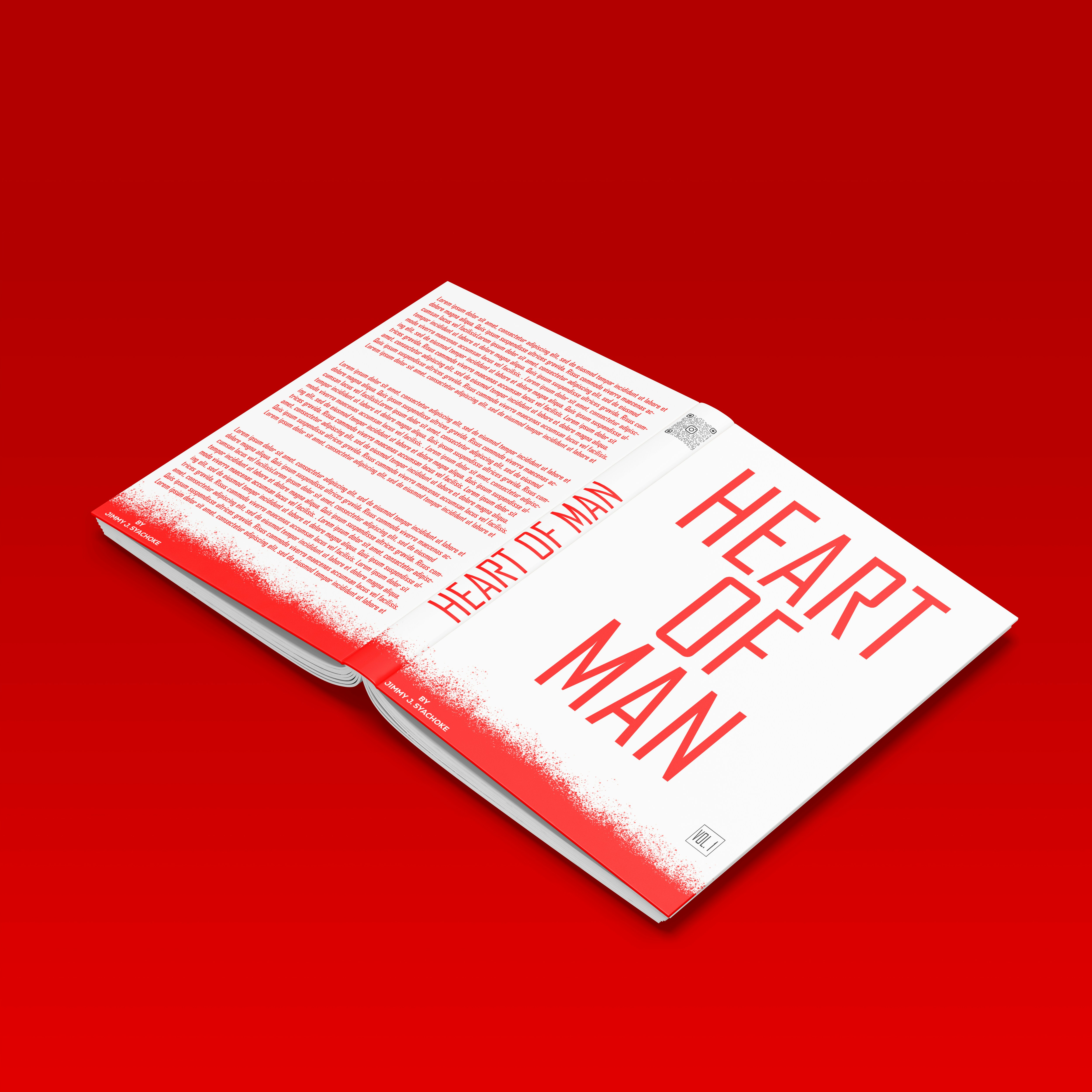 A book with a heart of man written on it photo – Free Book Image on ...