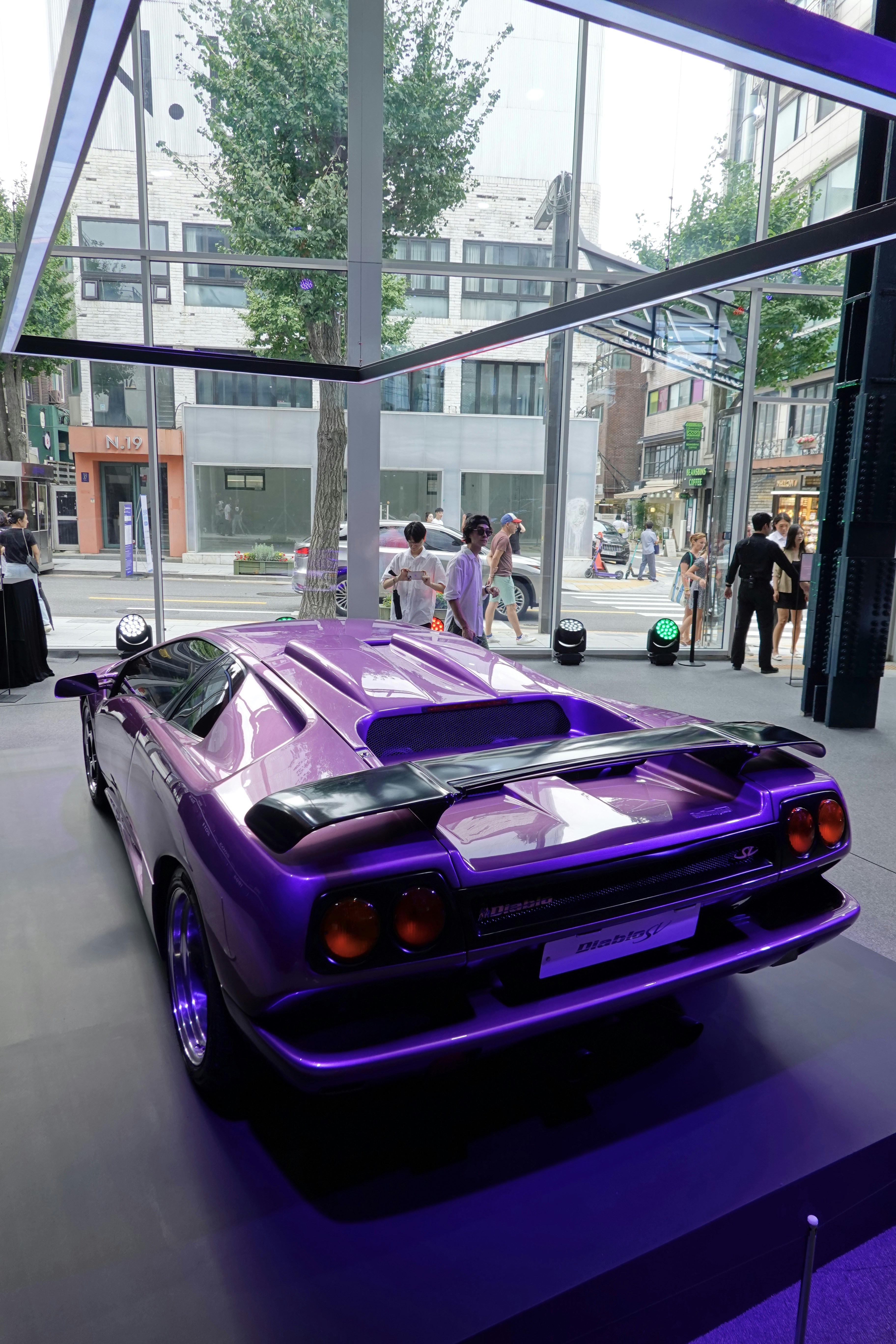 Velvet Violet: A Midnight Mirage of a Purple Supercar