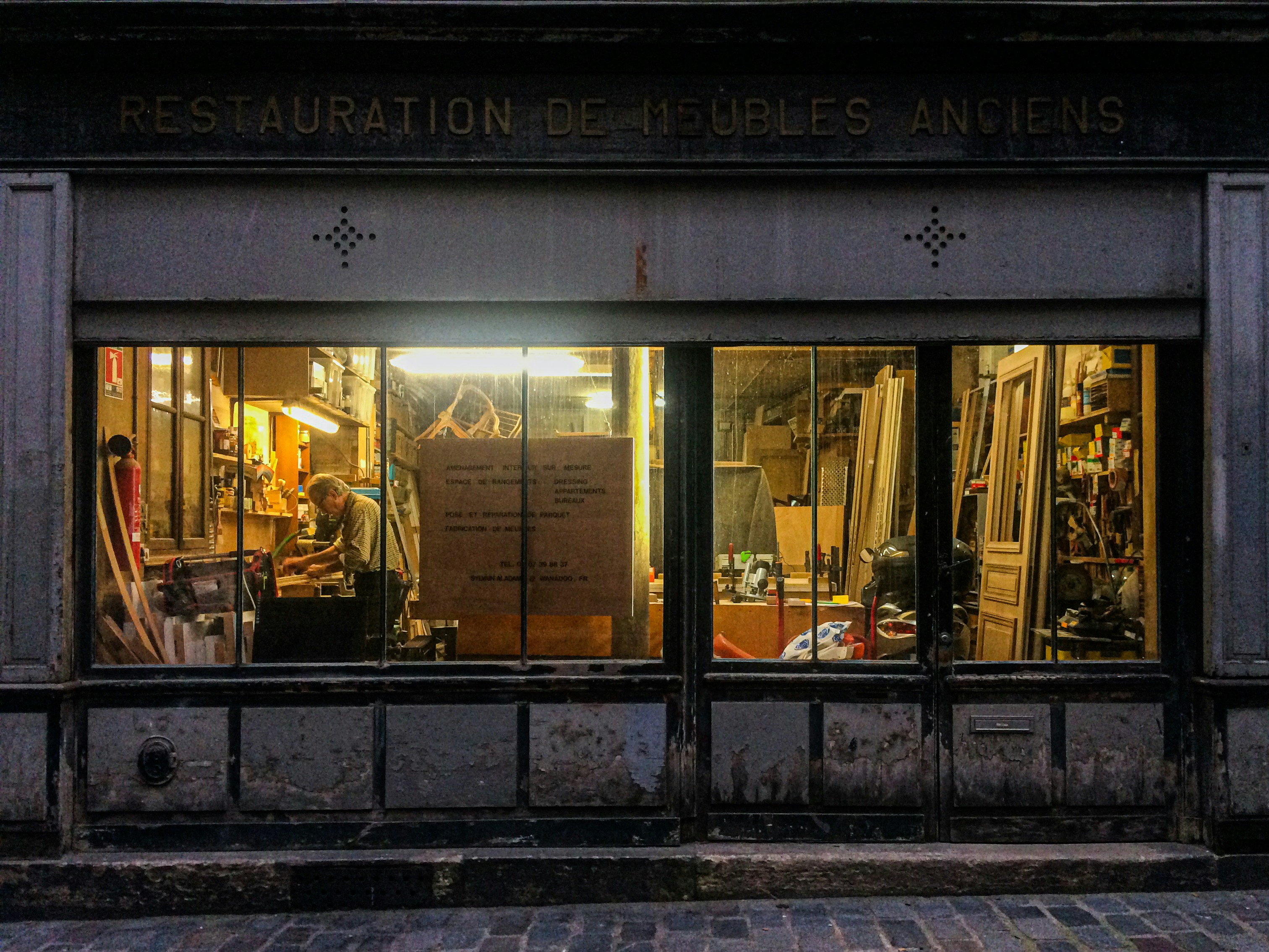 "In the antique furniture repair shop, they breathe life into pieces of the past, transforming them into treasures that enrich your home with history and elegance."