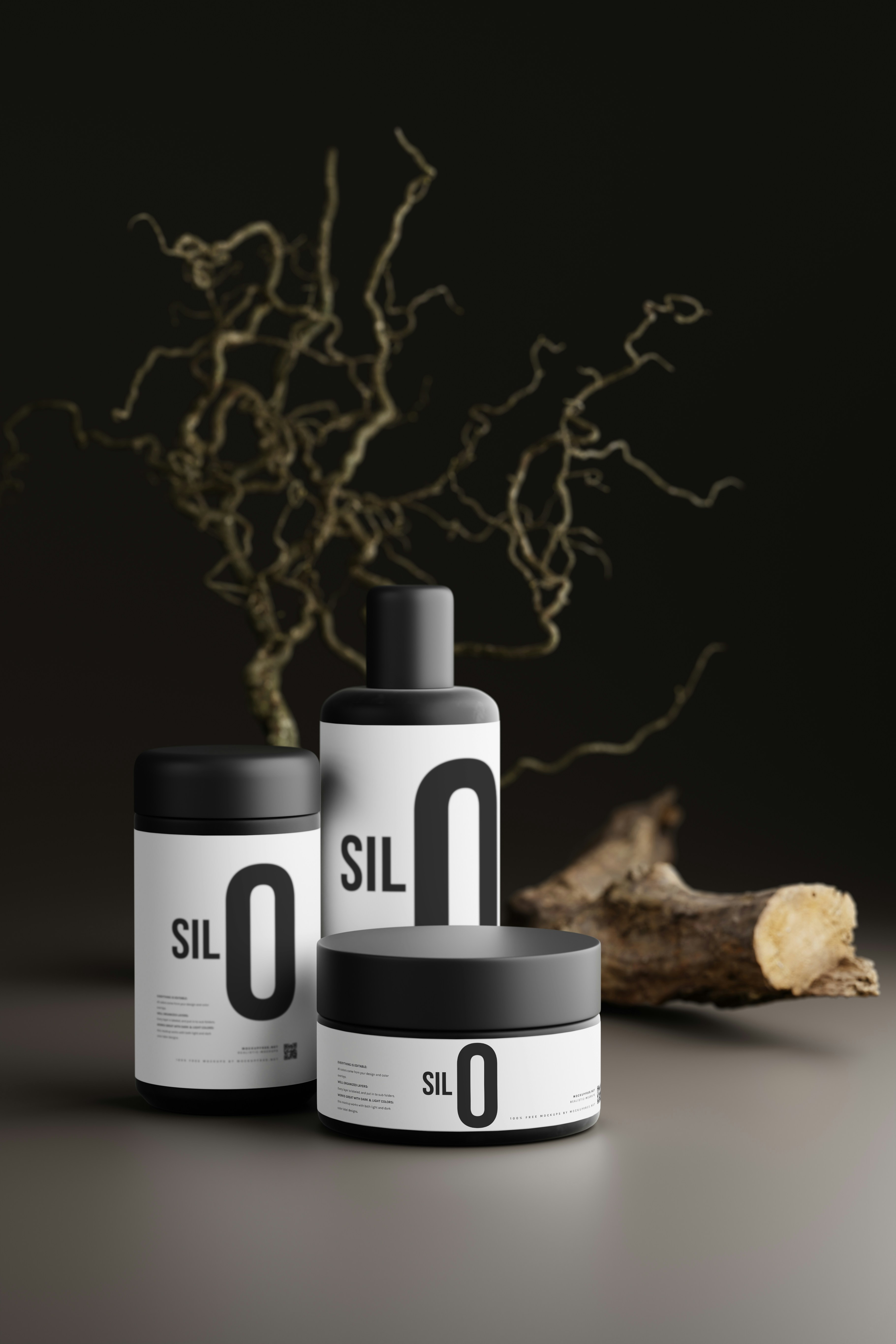 A bottle of sil next to a can of sil photo – Free Cosmetics Image on ...