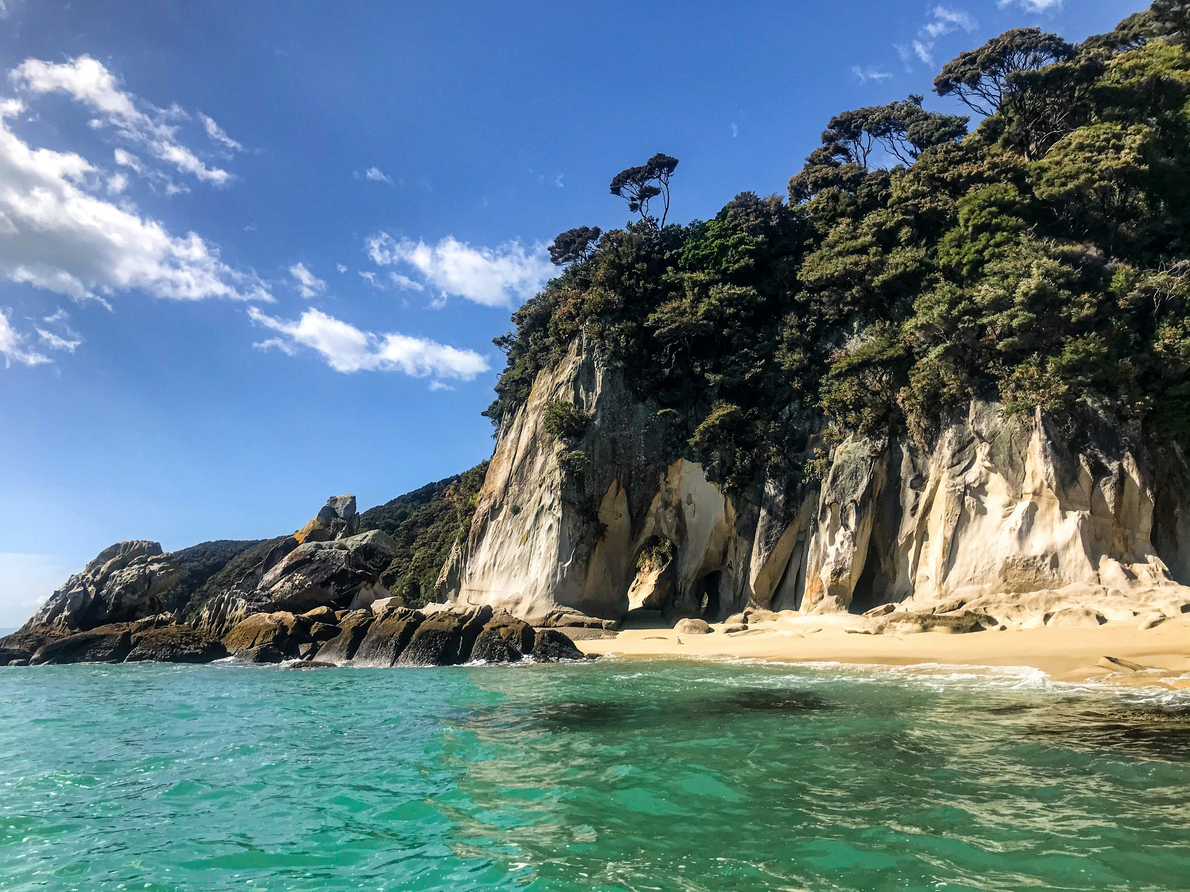 Secluded Emerald Coastline
