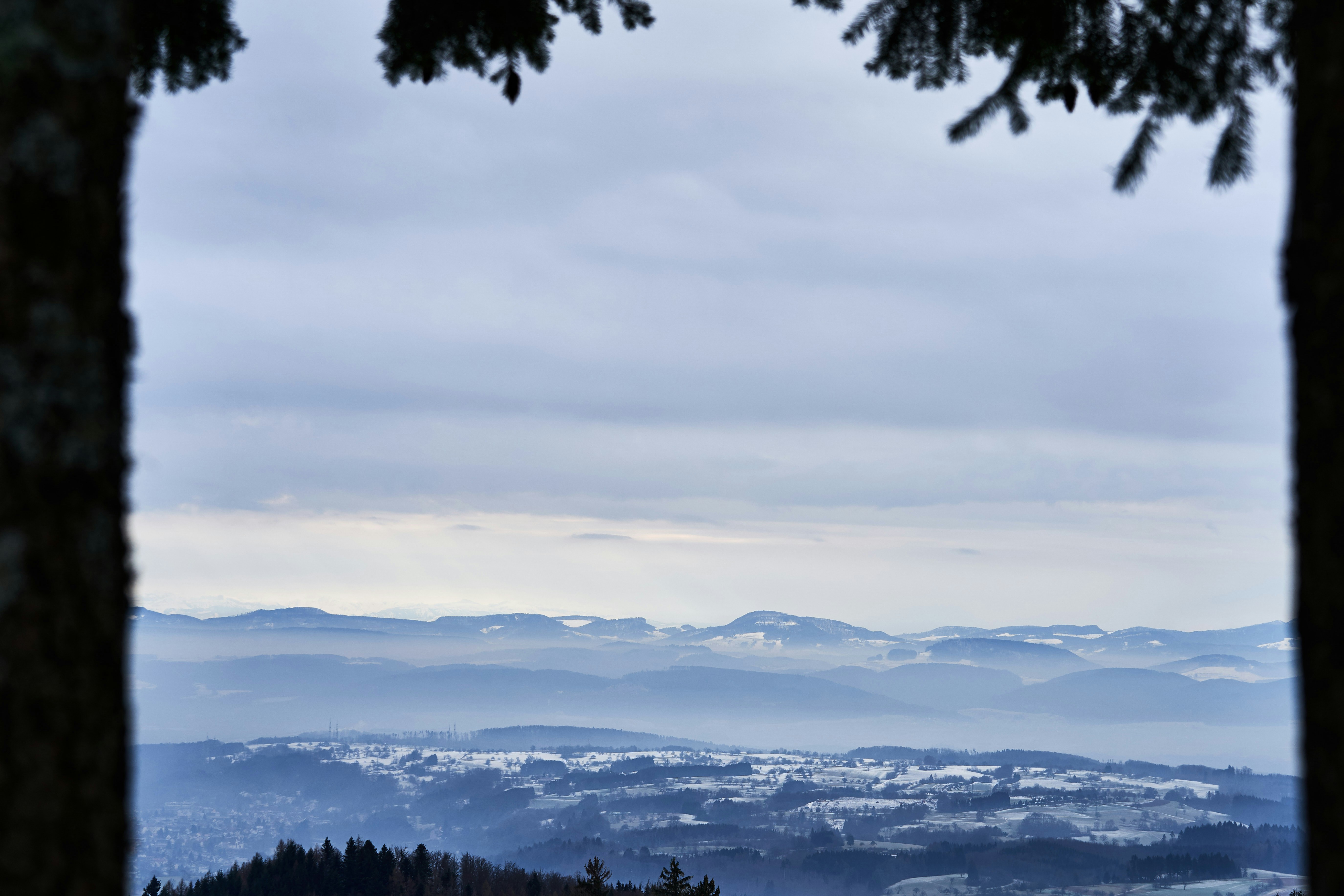 A view of the mountains from a distance photo – Free Woodland Image on ...