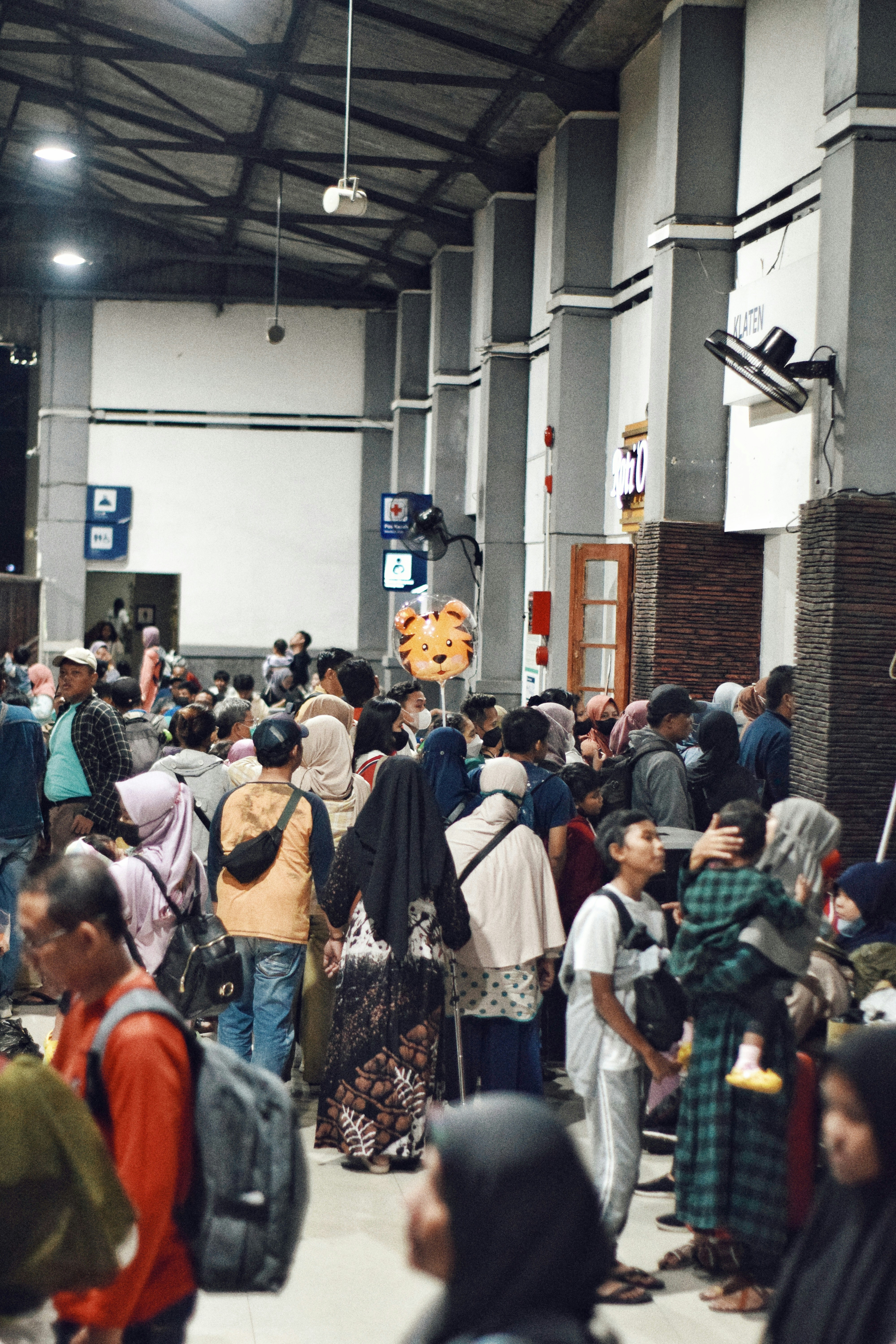 A large group of people in a building photo – Free Indonesia Image on ...