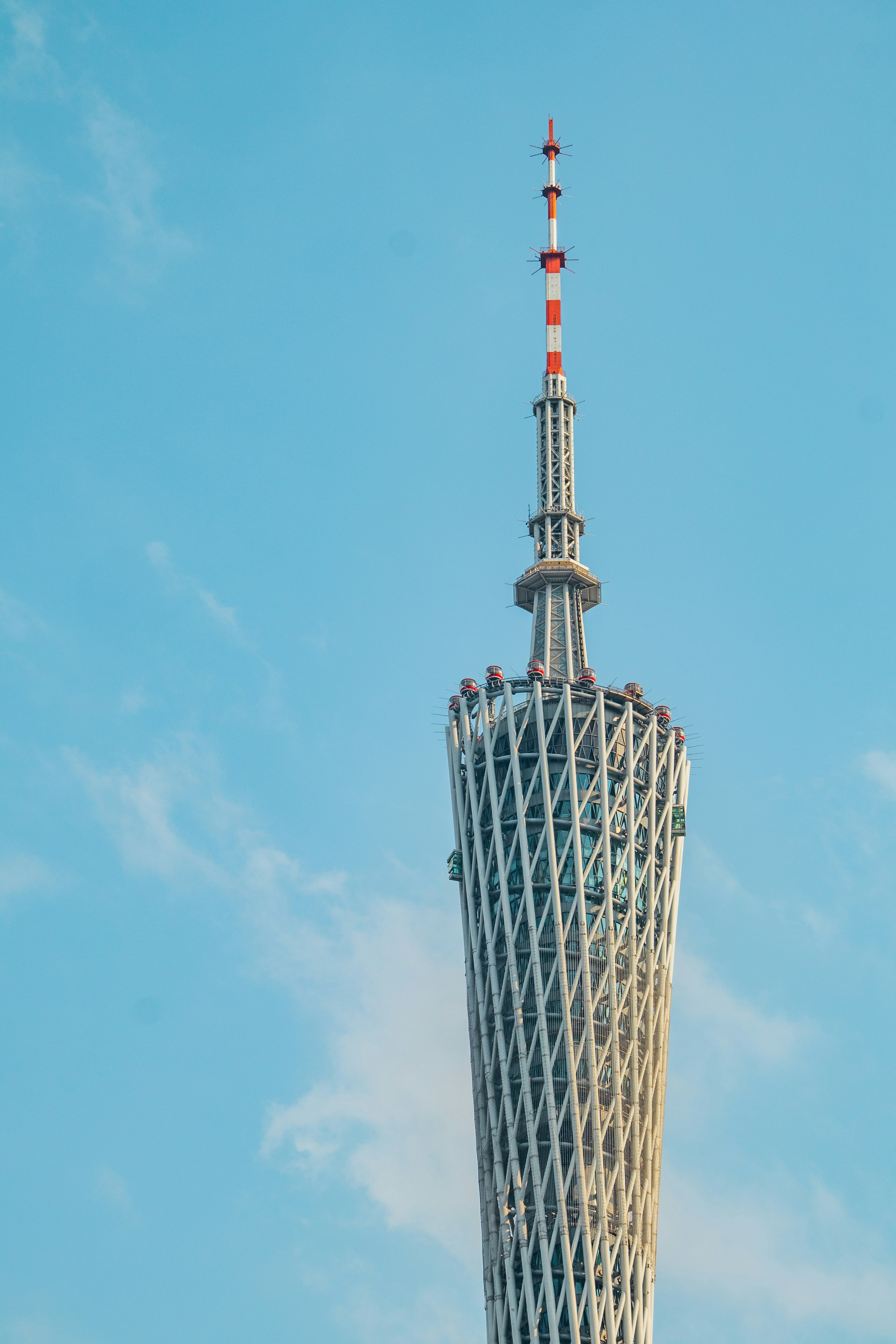 A very tall building with a very tall spire photo – Free Guangzhou ...