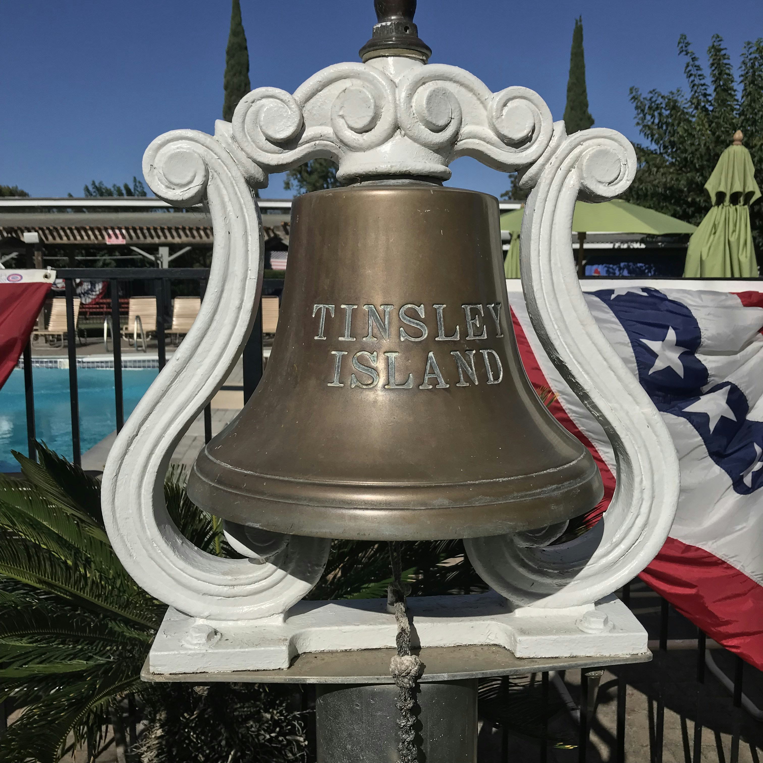 Tinsley Island Bell at the Poolside Garden