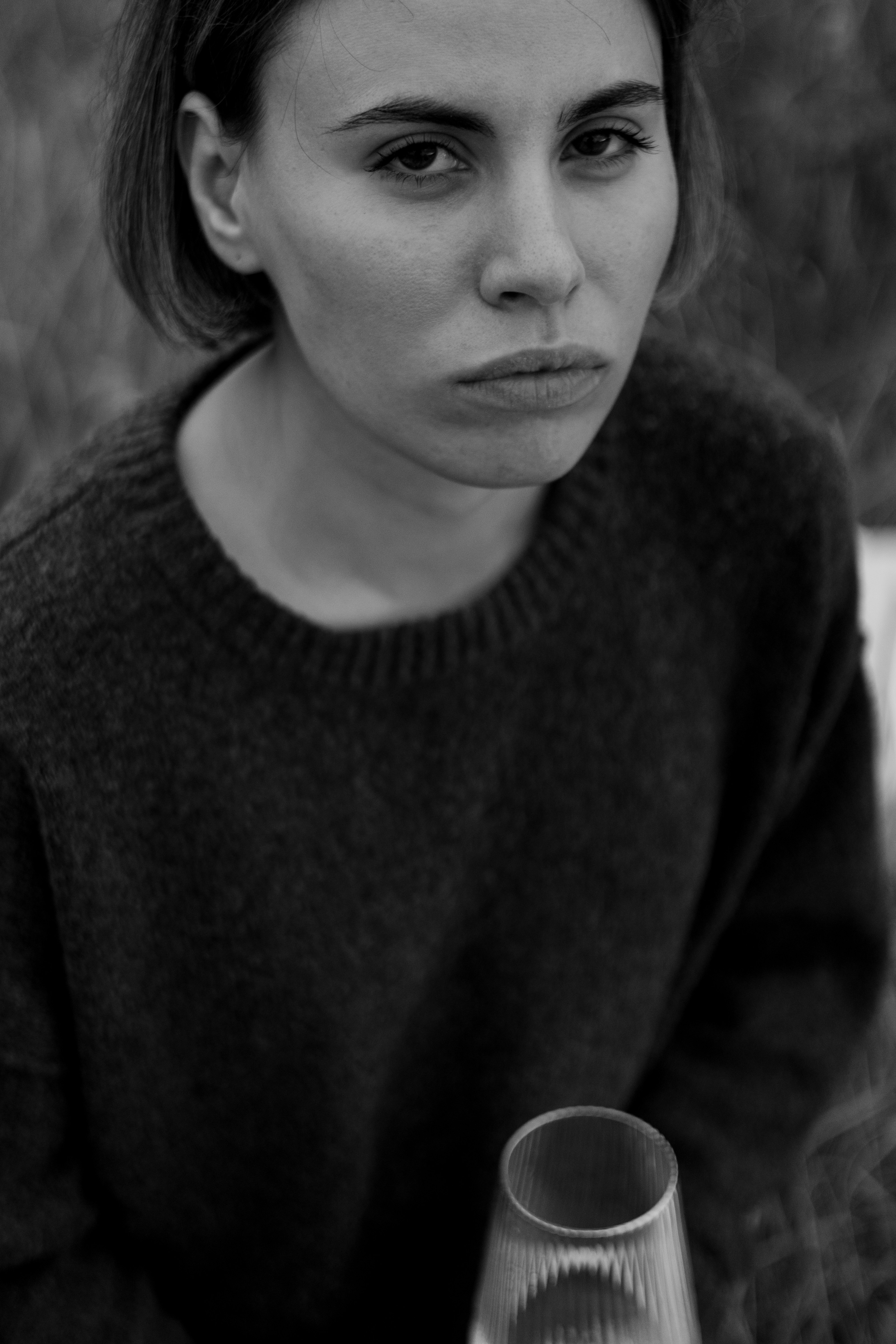 Quiet Intensity: A Portrait in Soft Focus