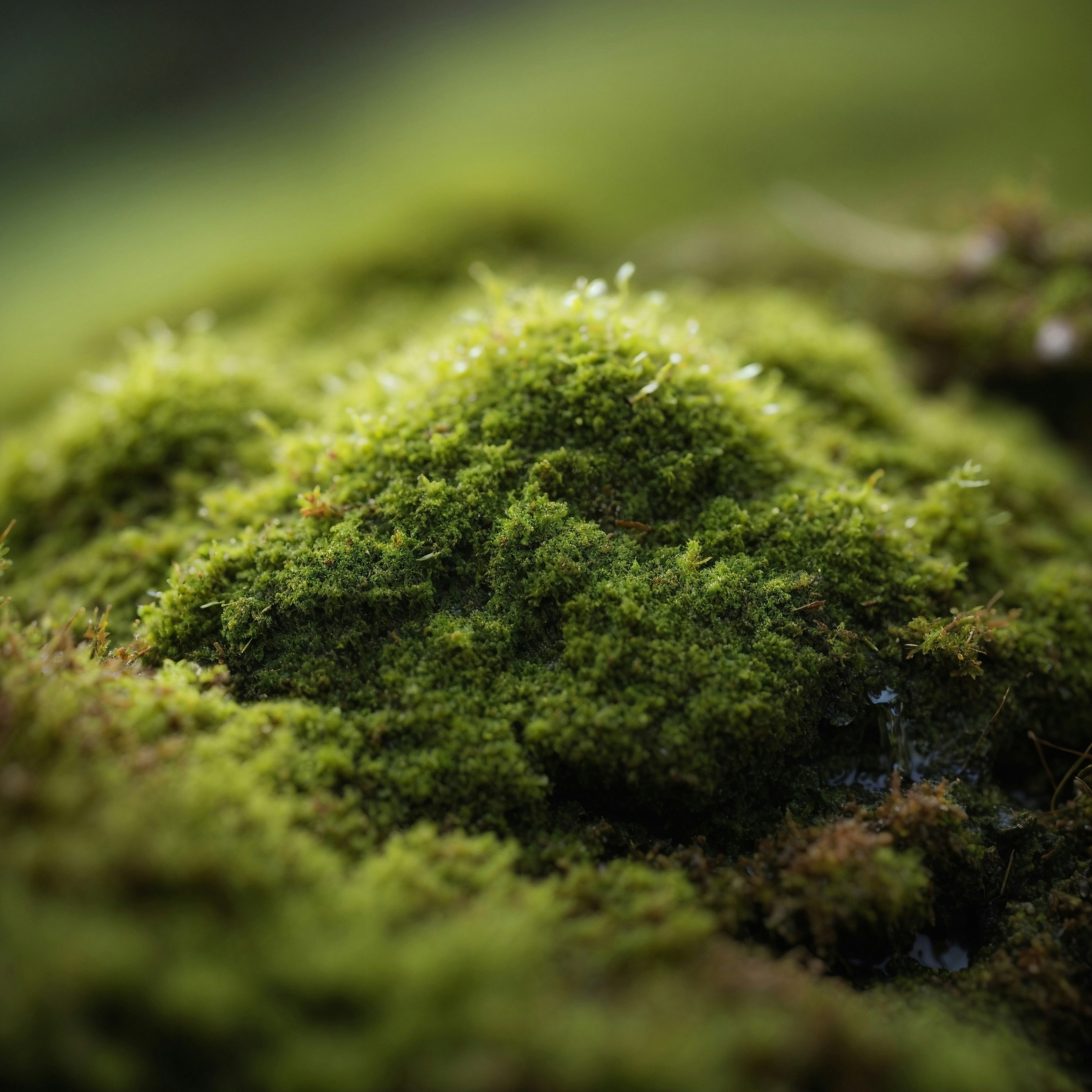 A close up of a moss covered surface photo – Free Moss Image on Unsplash