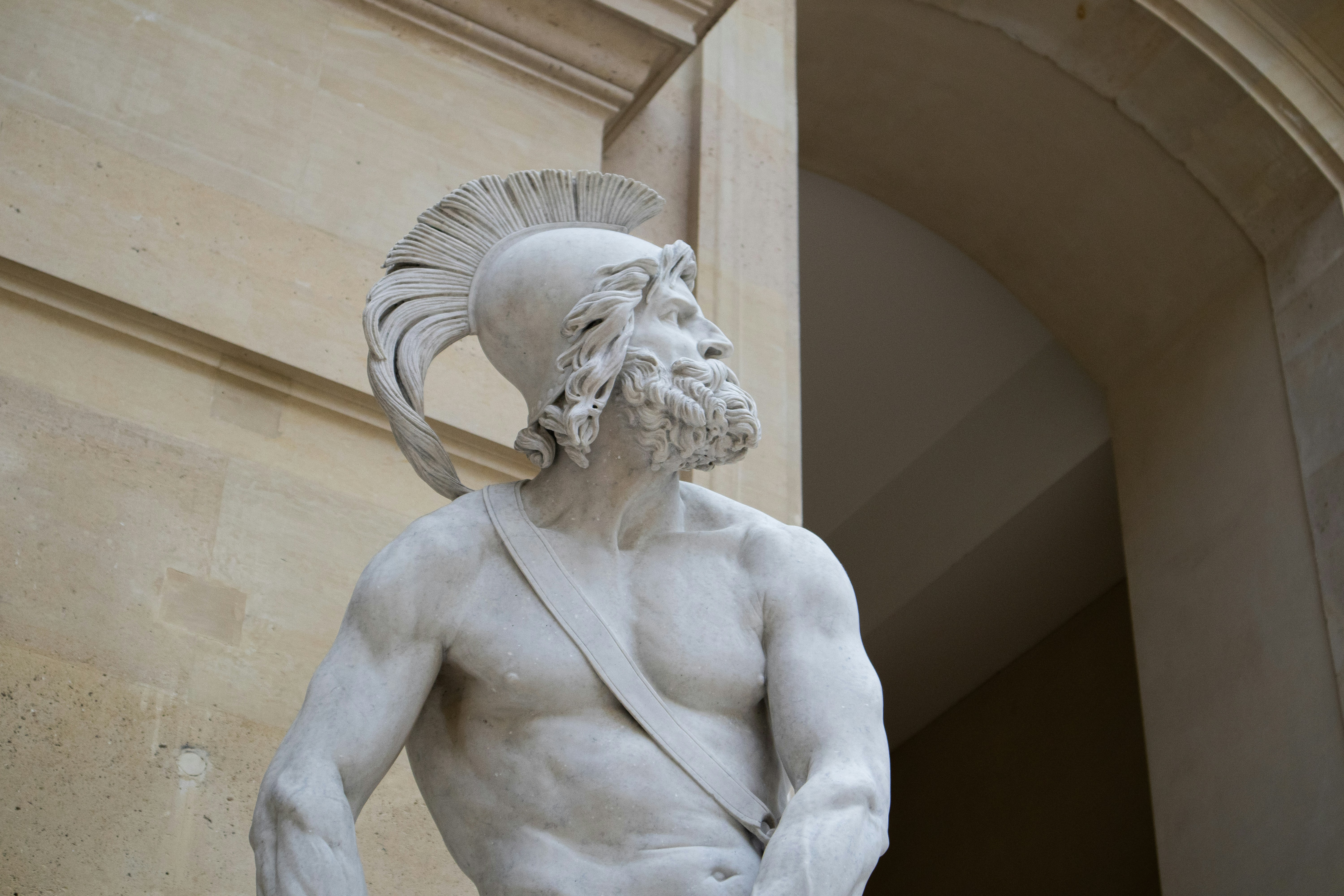 French sculpture in the Louvre museum.Wyatt Simpson