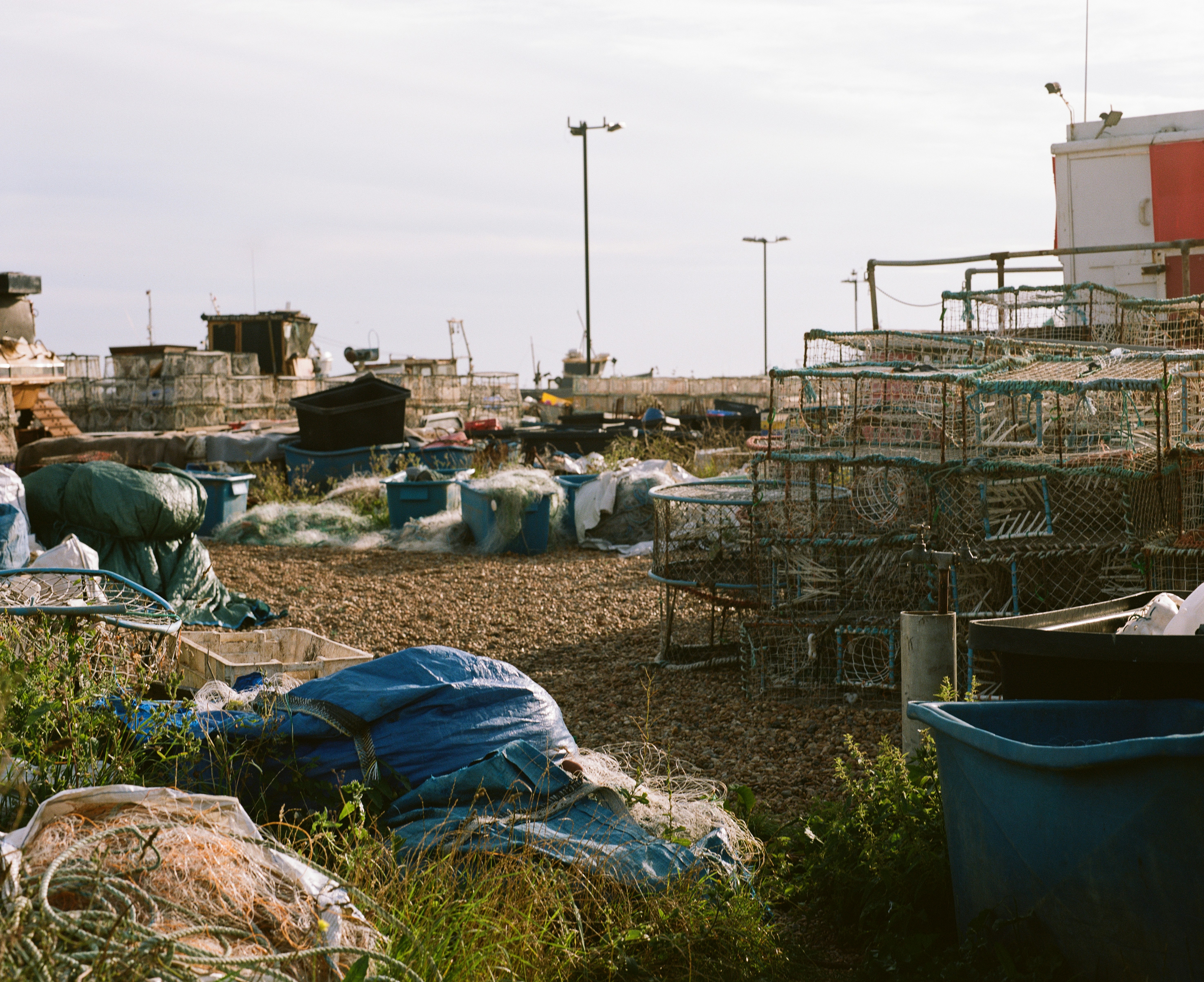 A bunch of trash bags sitting on top of a field photo – Free Outdoors ...