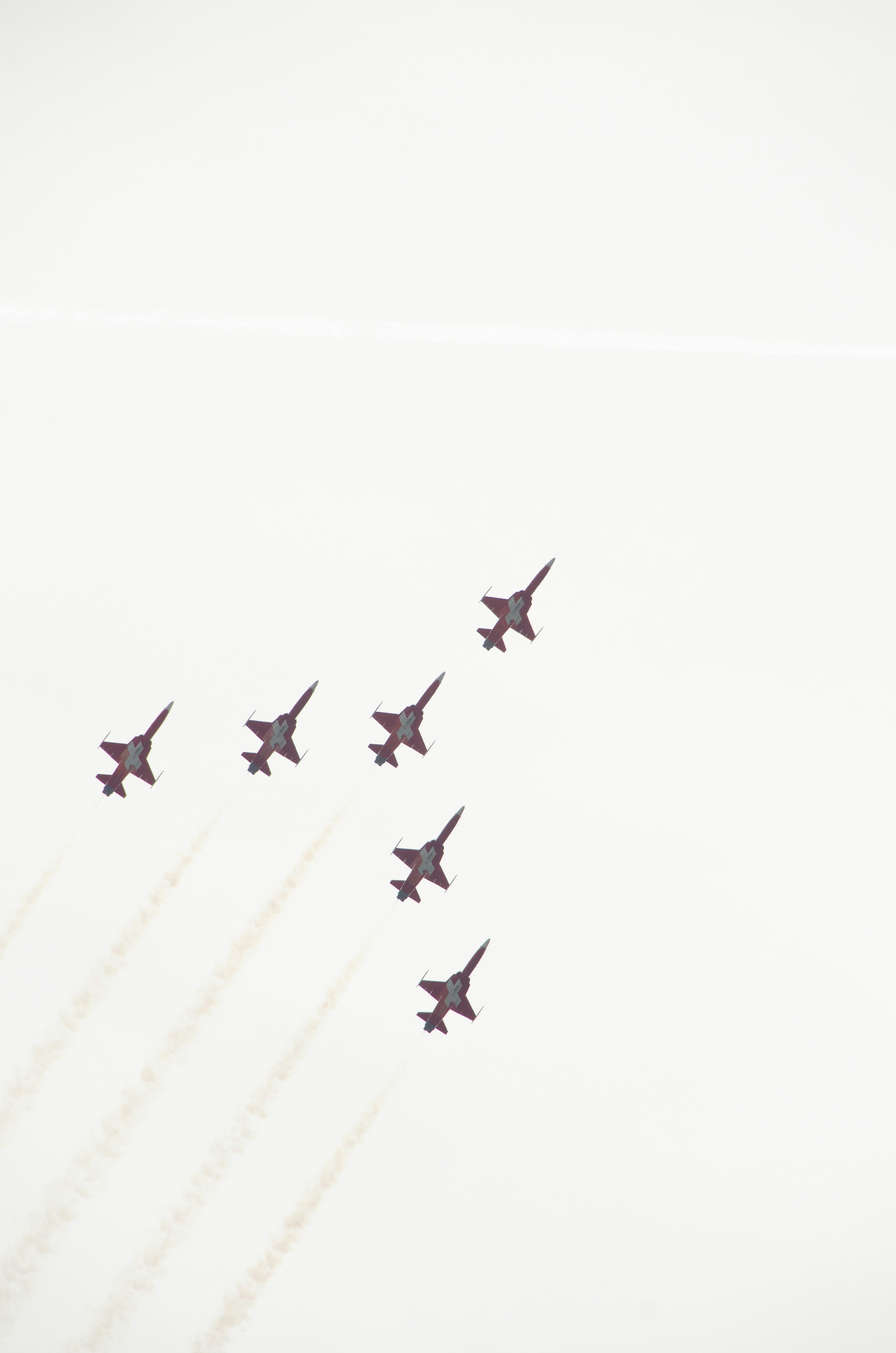 A group of jets flying in formation in the sky photo – Free Switzerland ...