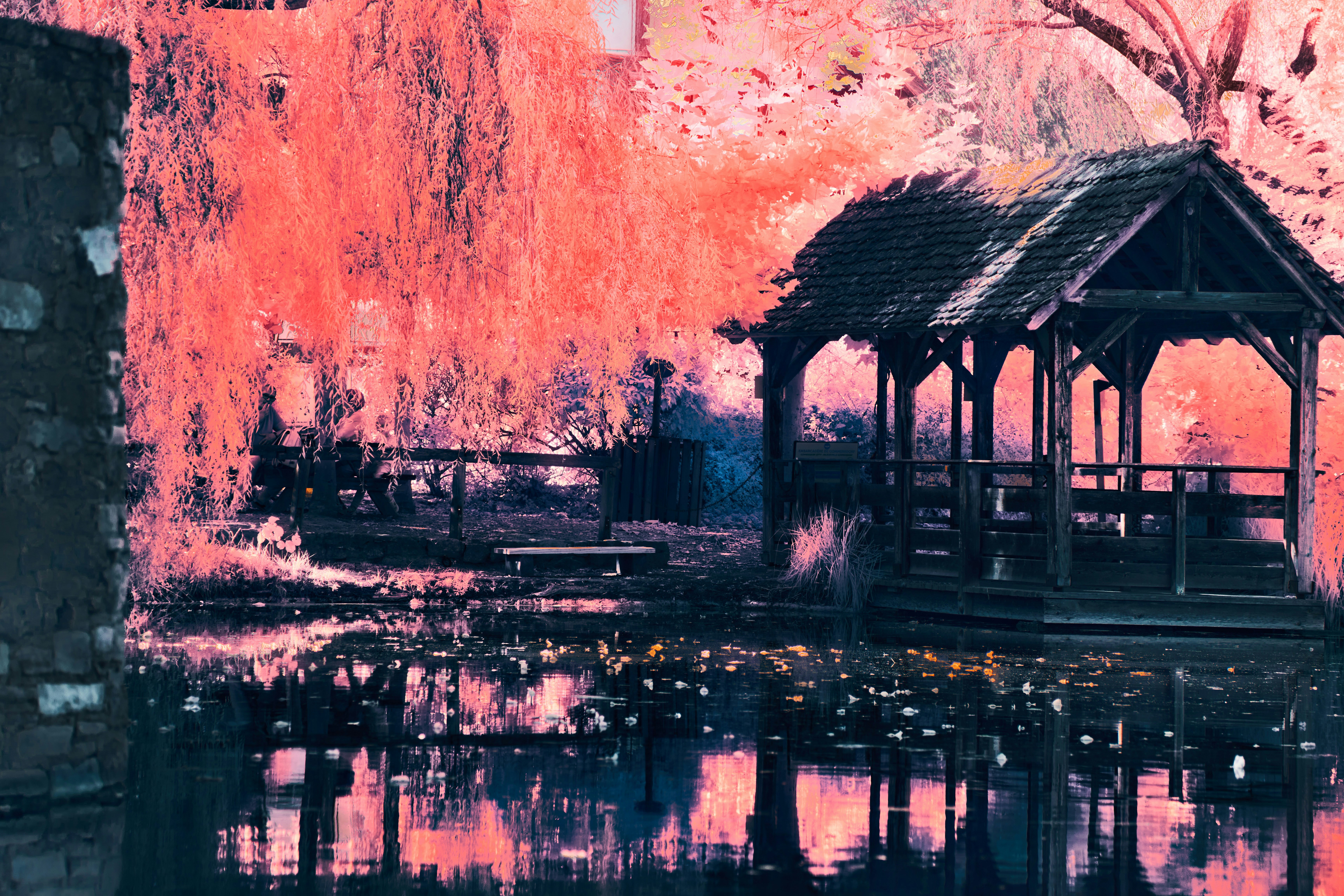 Emberlight by the Riverside Gazebo