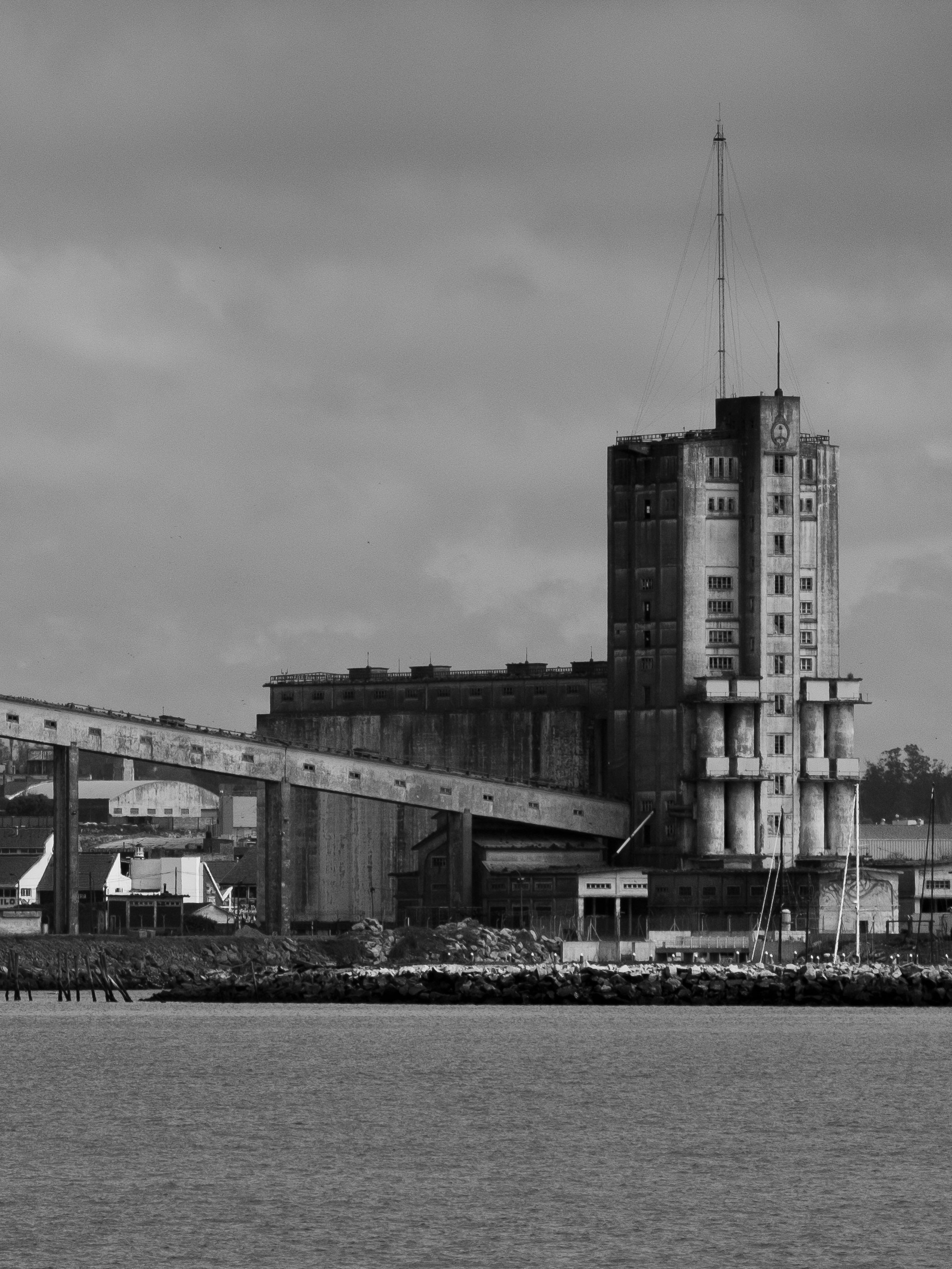 Industrial Sentinel by the Water