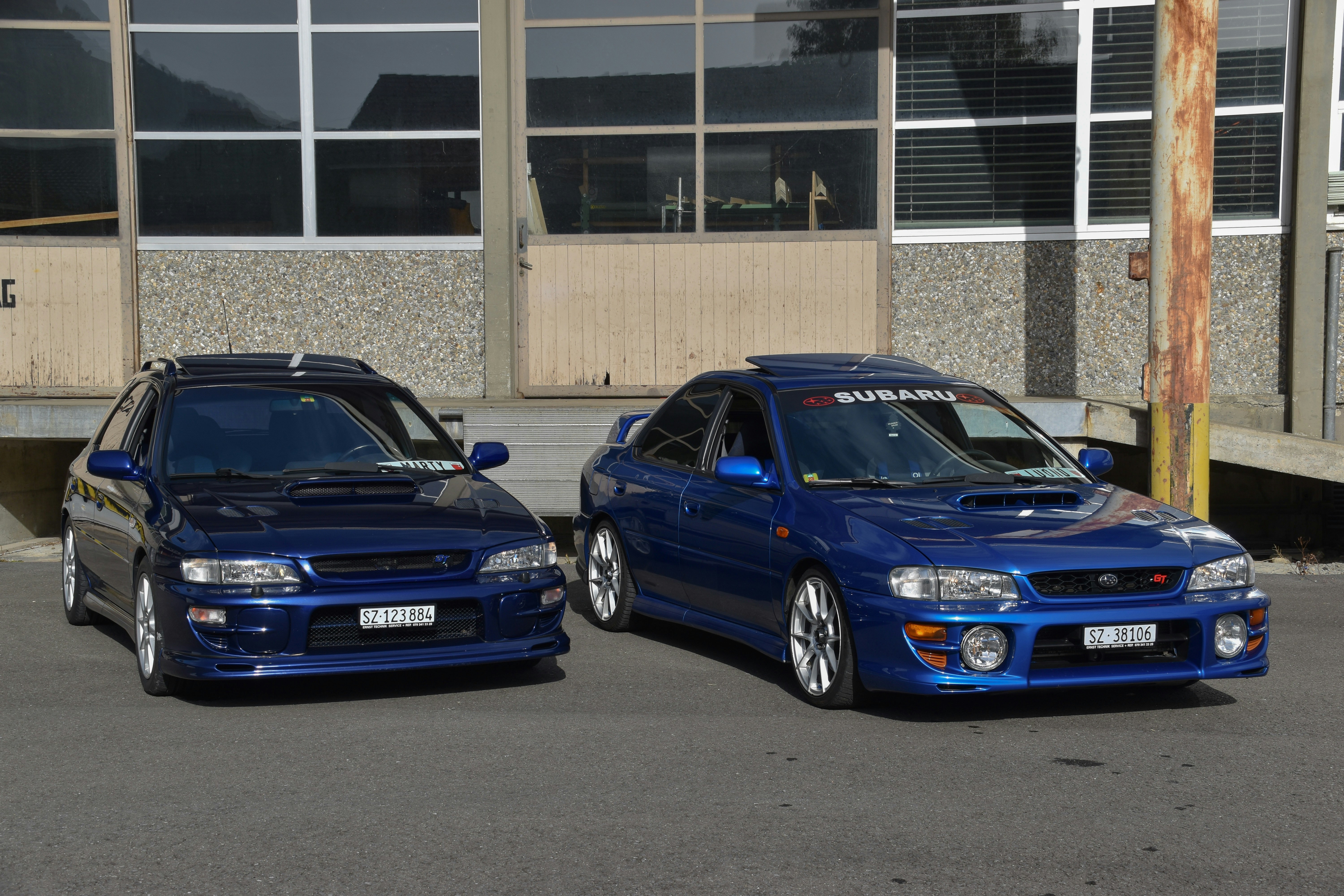 Twin Turbo Titans: A Street Showdown