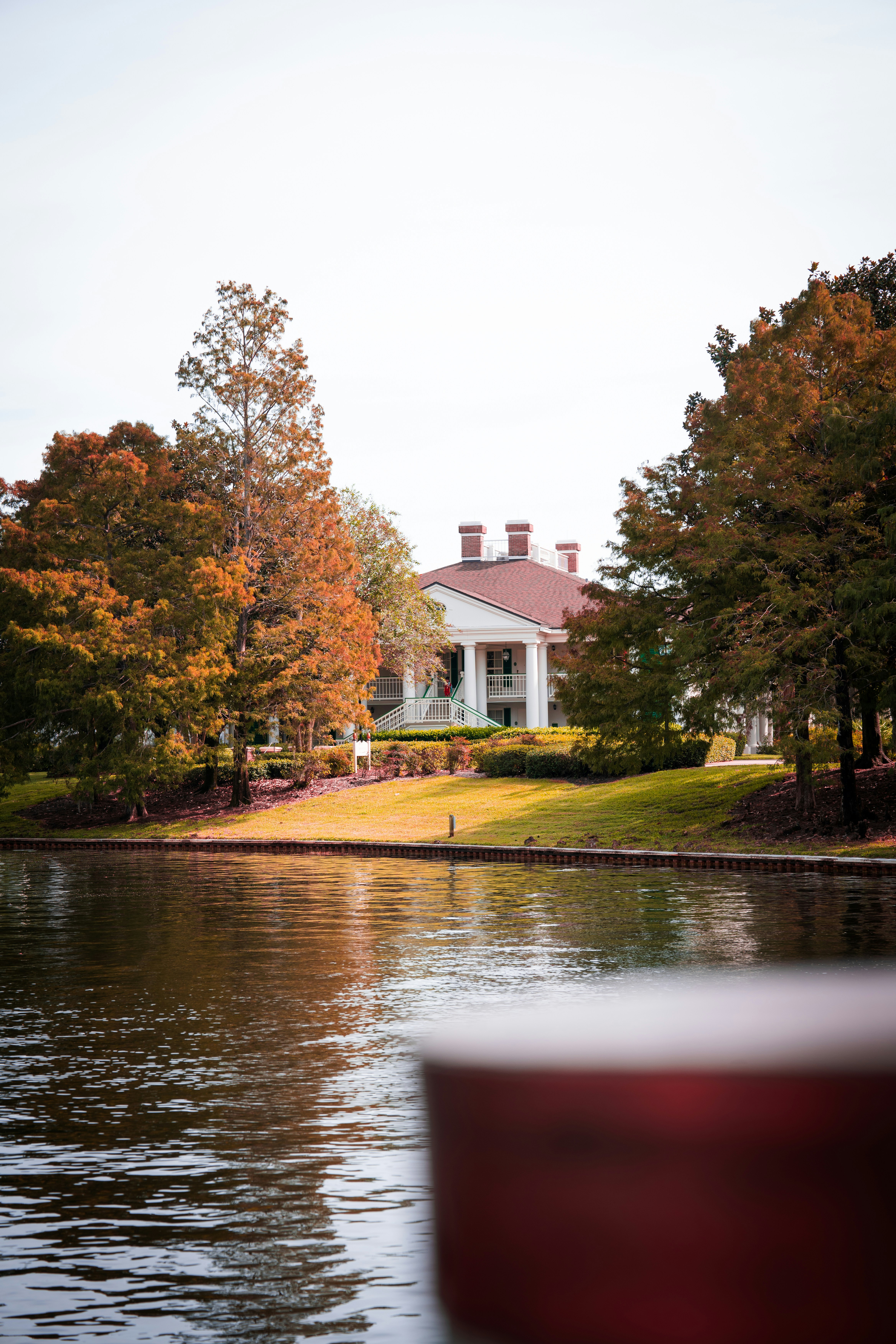 Lake and House