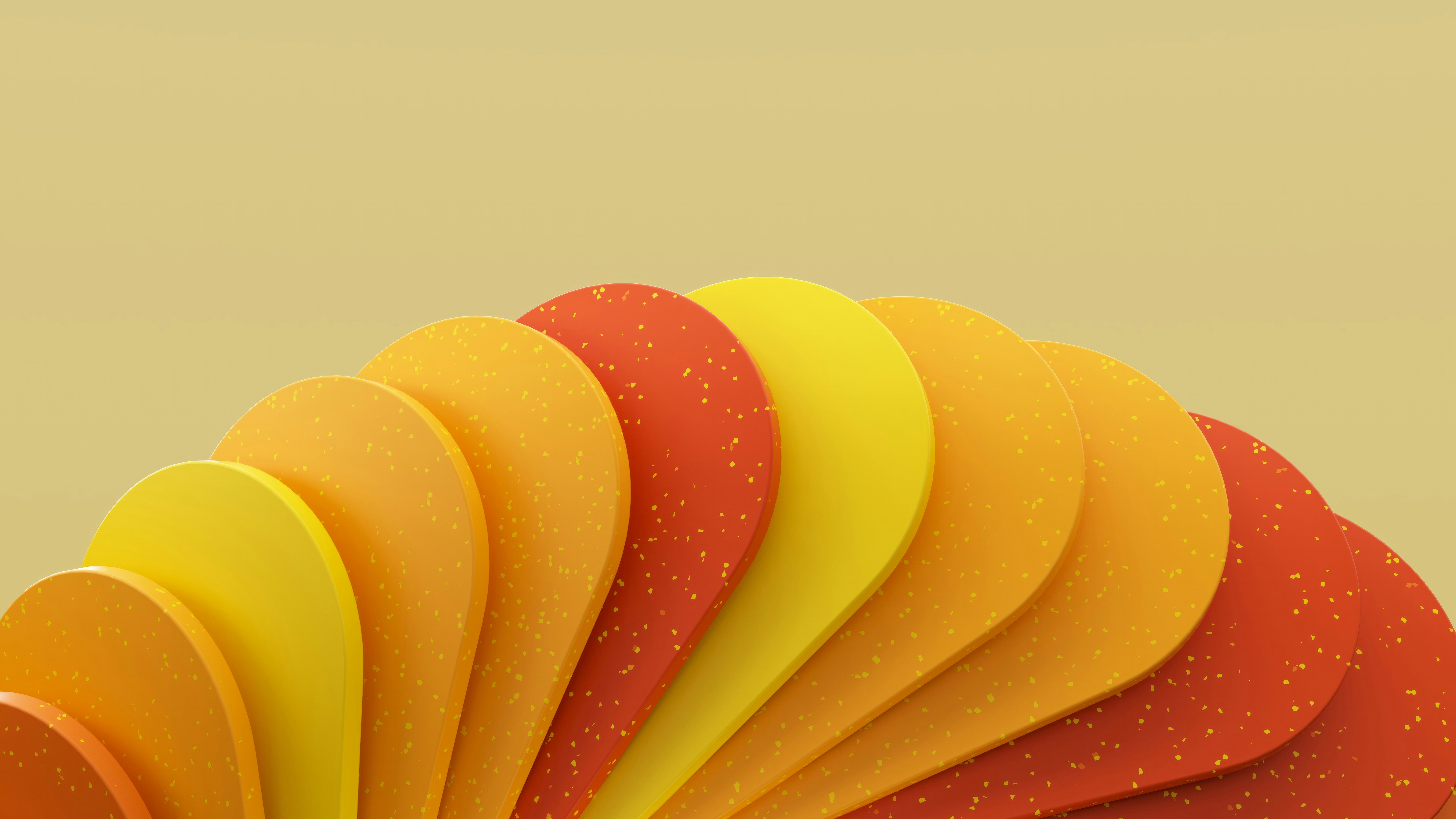 A close up of a colorful object with a yellow background photo – Free ...