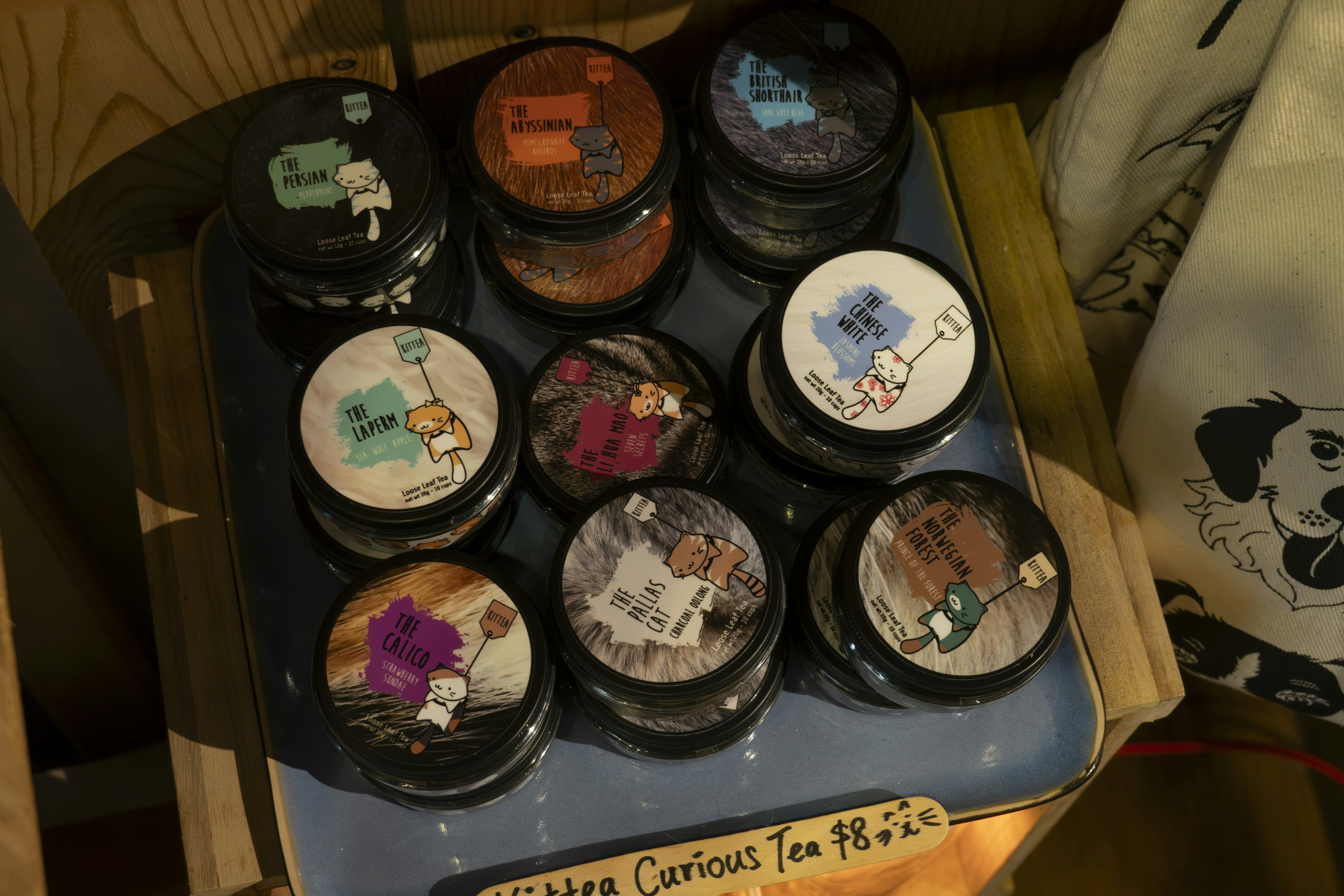 Colorful Tea Infusions in Glass Jars