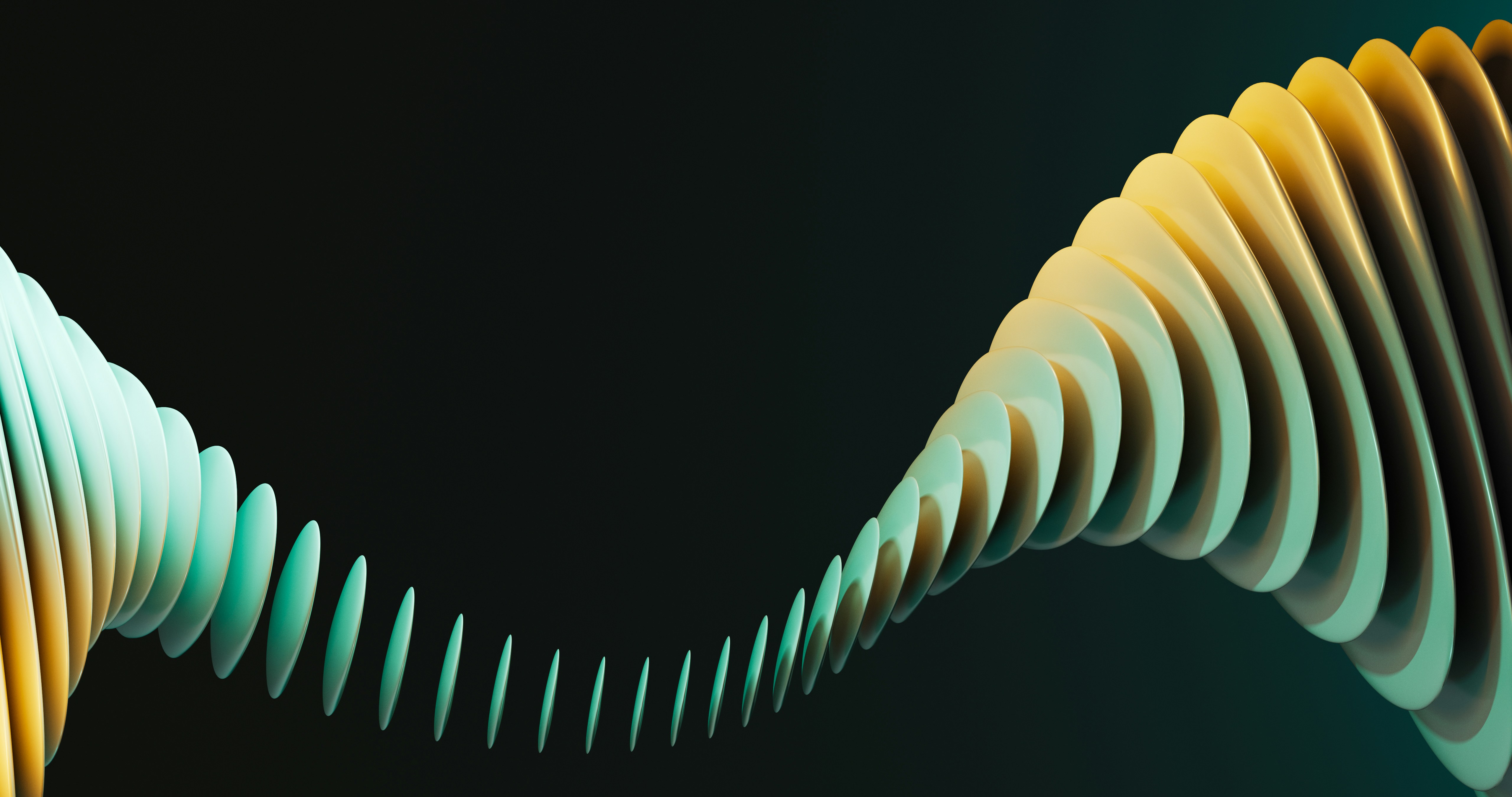 An abstract photo of a curved object on a black background photo – Free ...