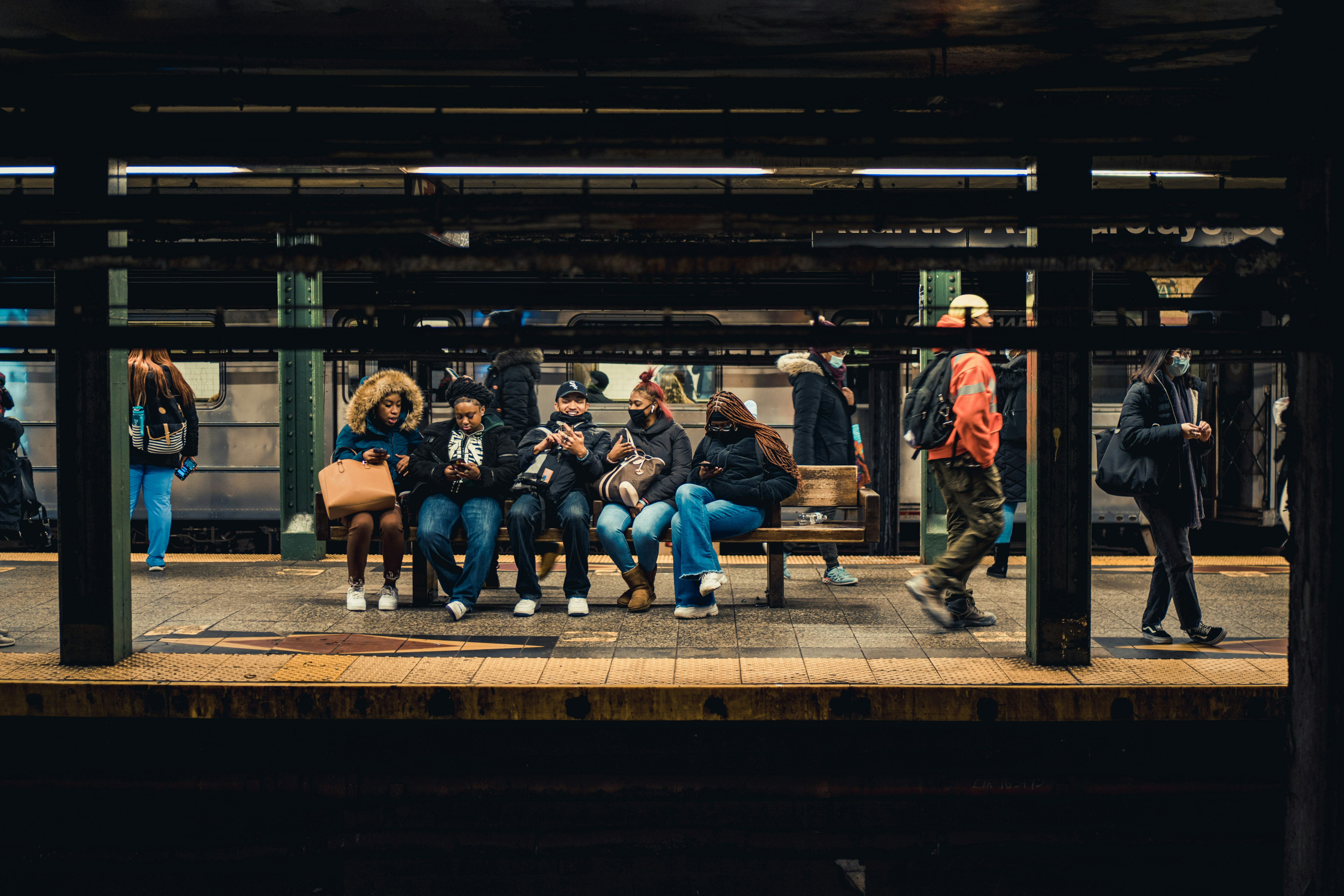Benchbound: A candid slice of city life on the subway platform