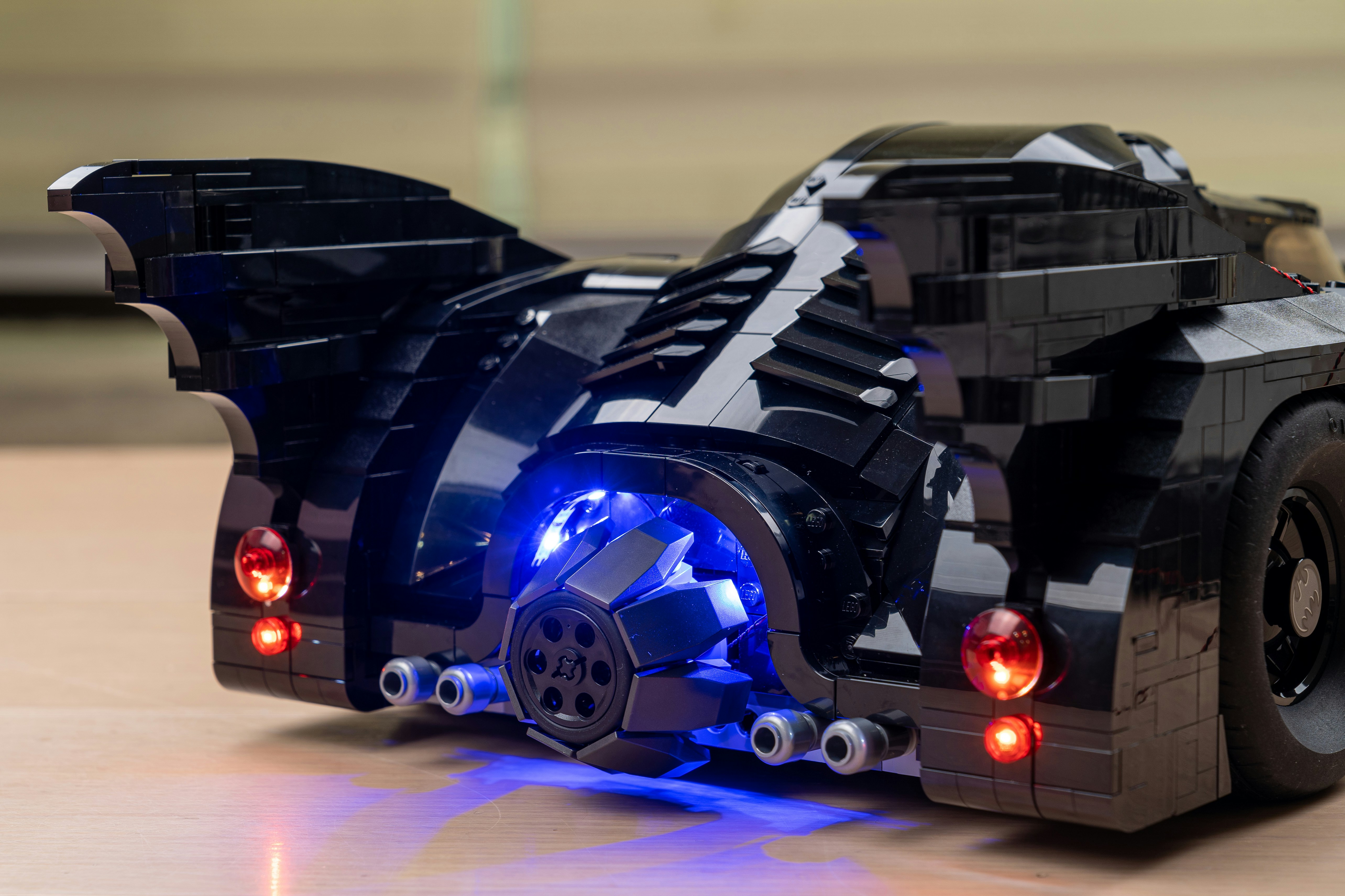 A lego batman car with its lights on photo – Free Lego Image on Unsplash