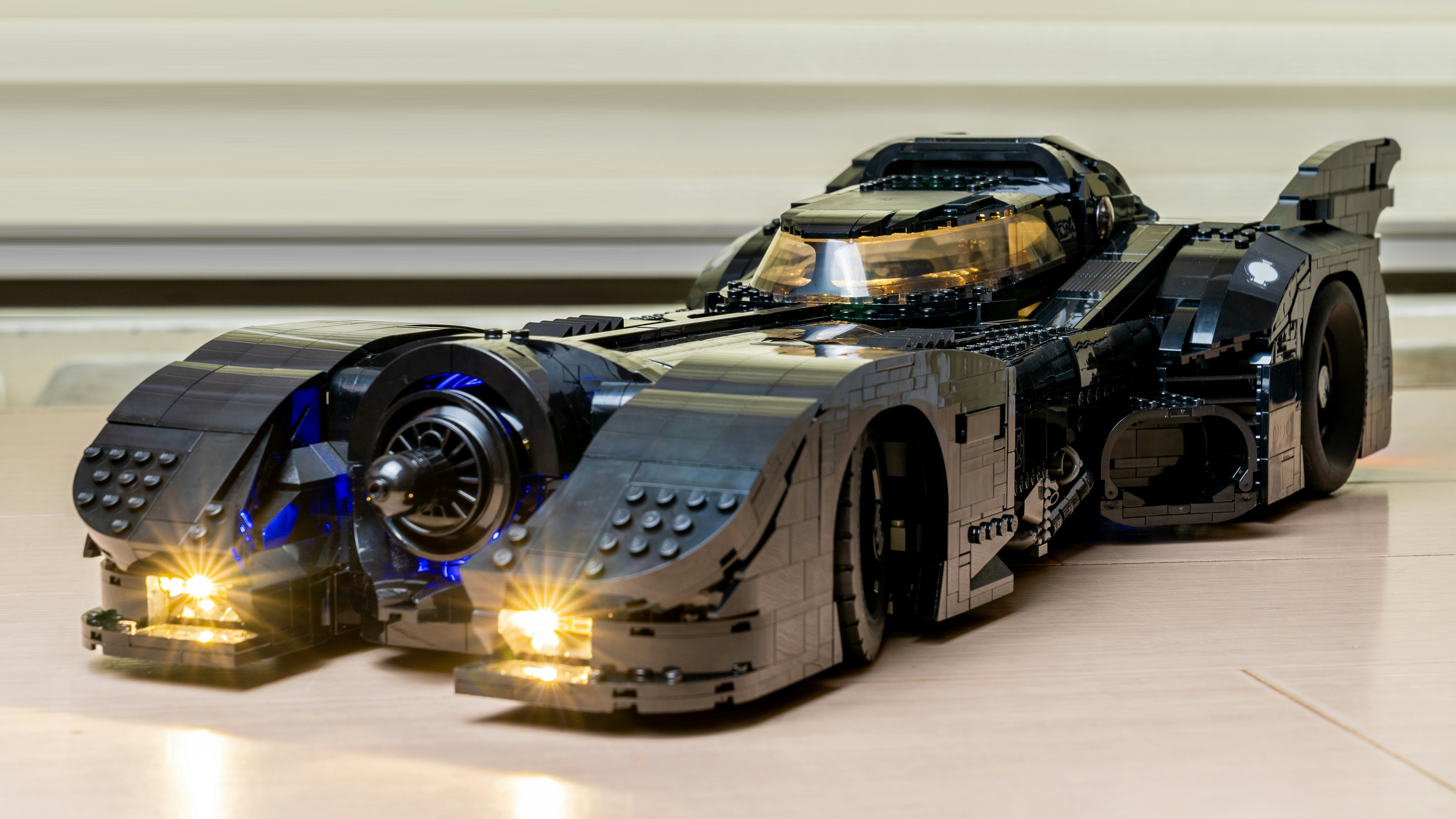 A lego batman car with its lights on photo – Free Toys Image on Unsplash