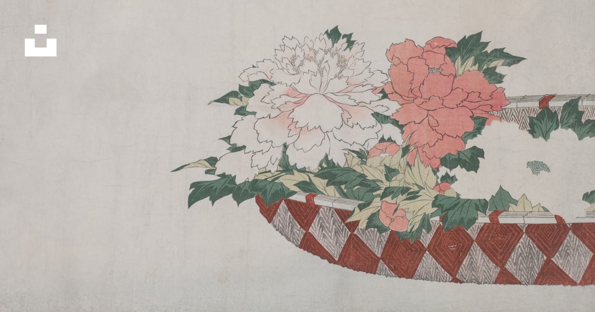 벽에 걸린 바구니에 담긴 꽃 그림 사진 Unsplash의 무료 예술 이미지