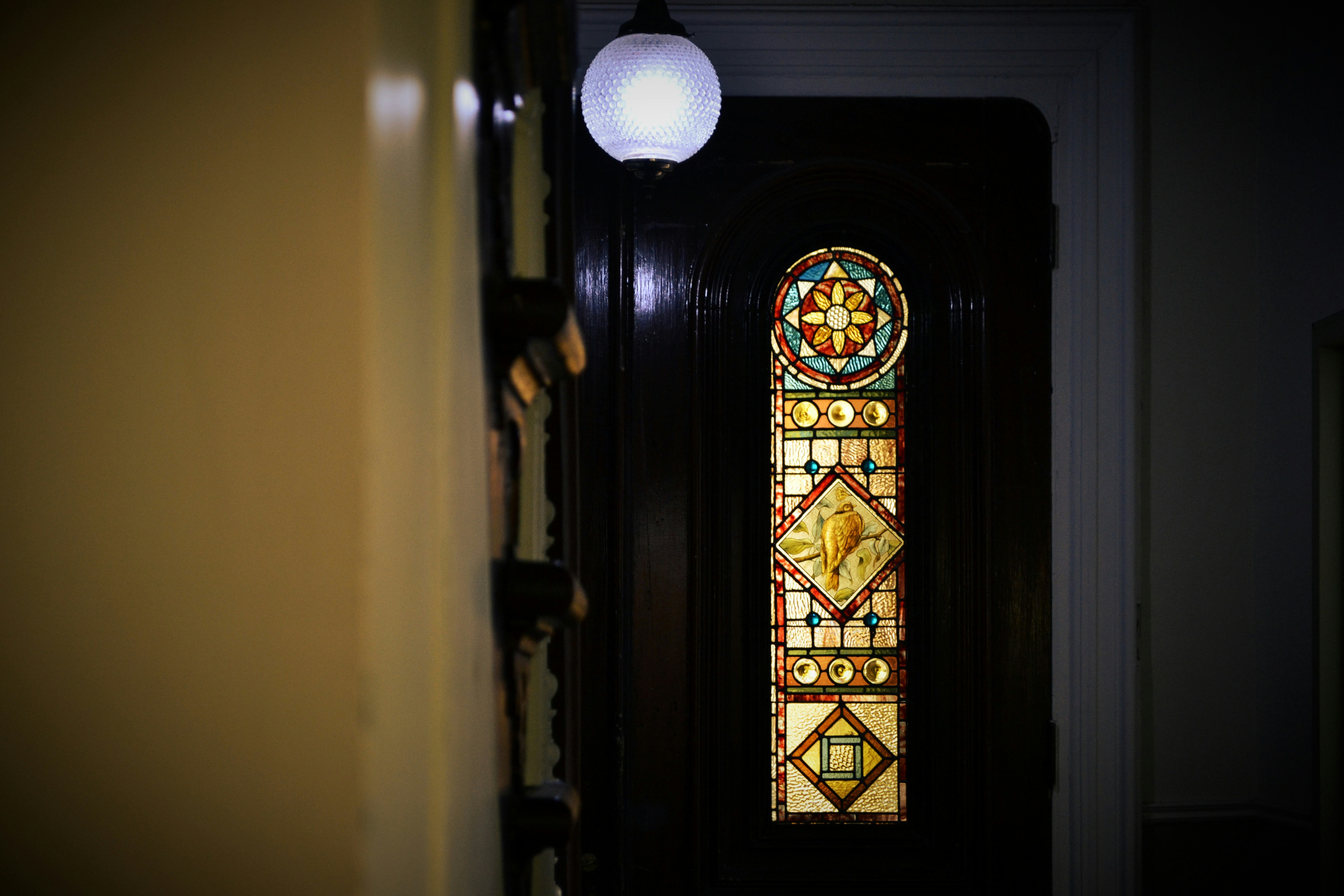 Historic Glow Through Stained Glass