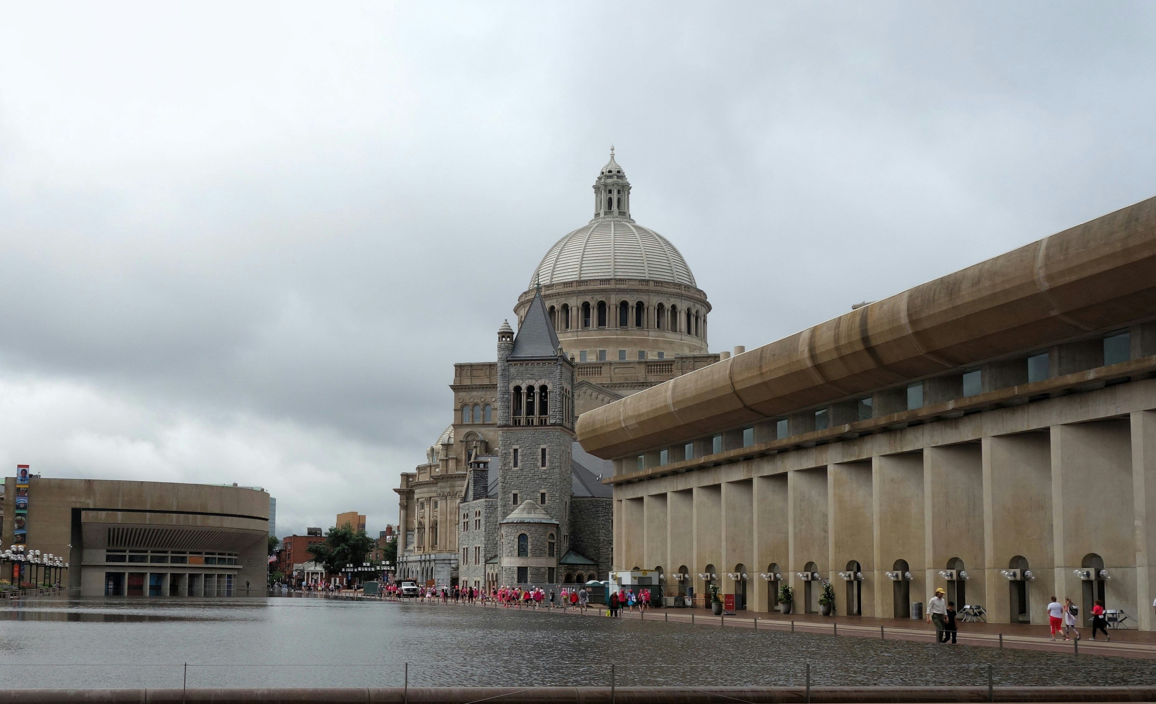 Domed Cathedral, Tower, and Riverside Arcade: Confluence by the Water