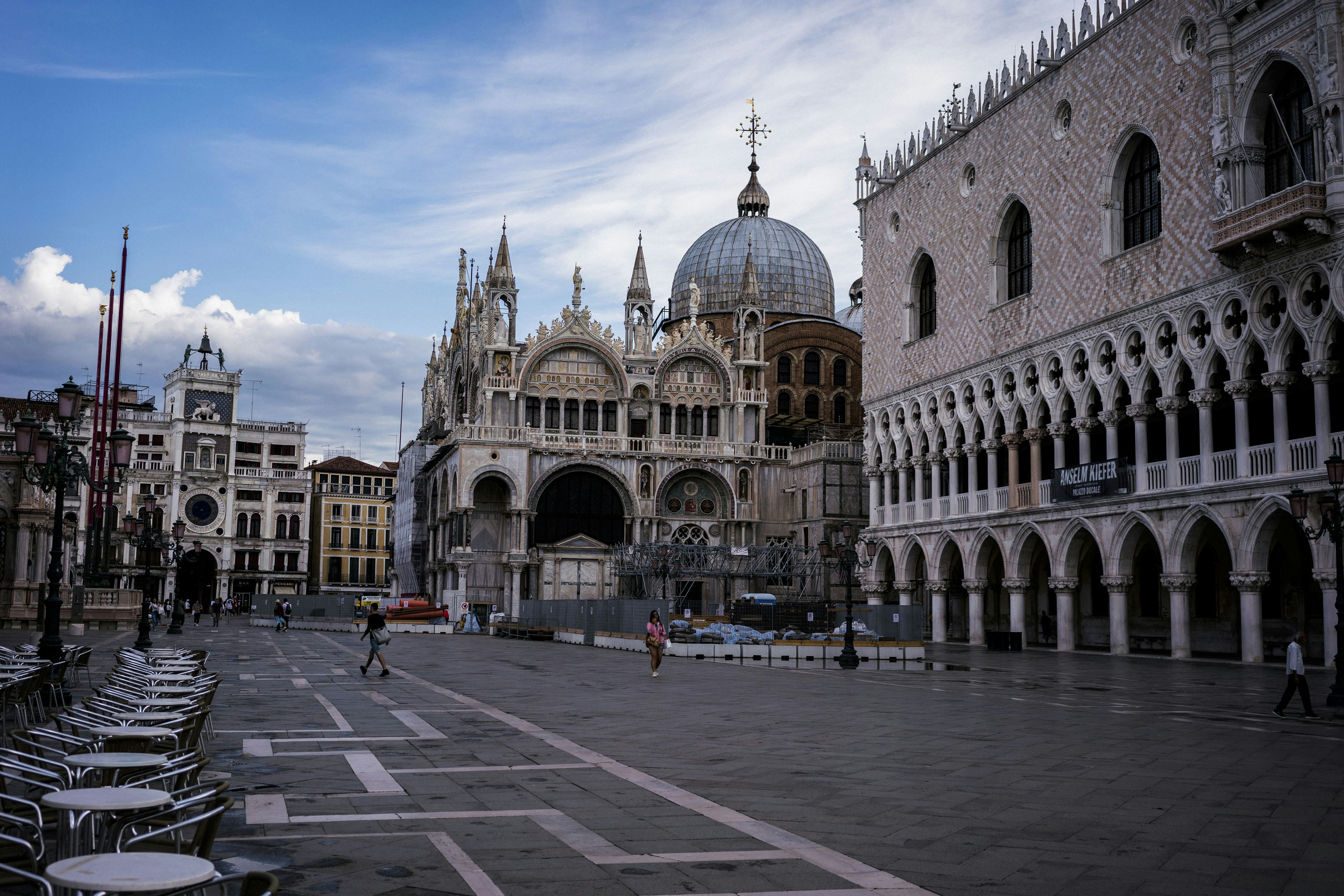 Dome Over Arches: A Quiet Venice Piazza at St. Mark's
